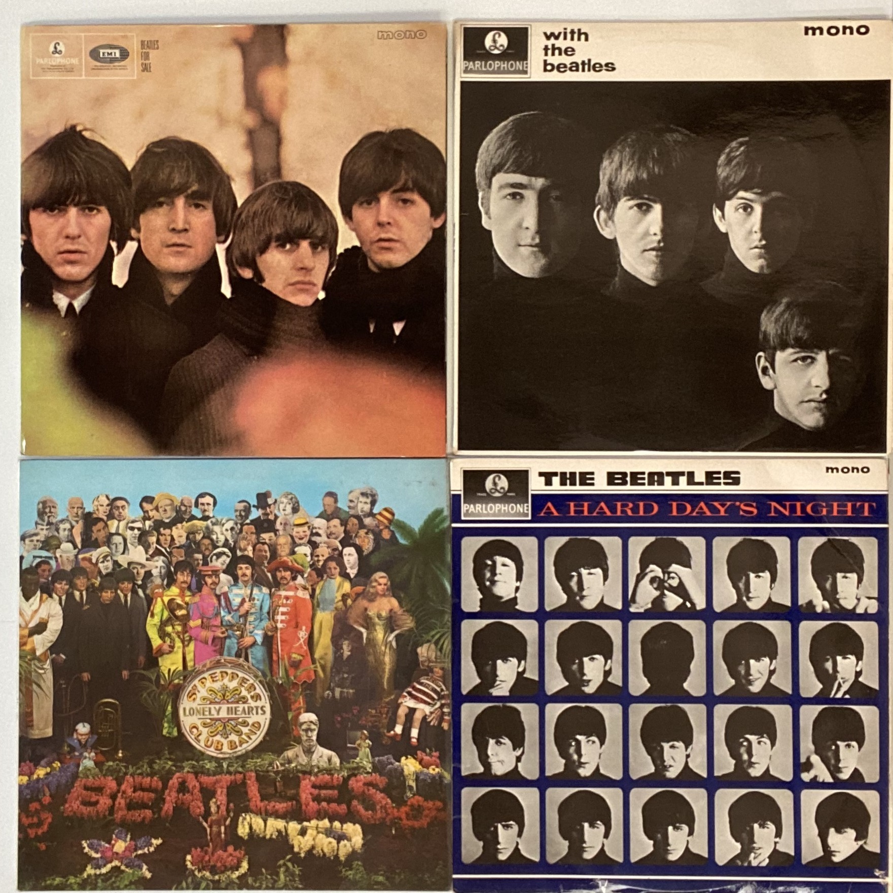 Lot 850 - THE BEATLES - LPs
