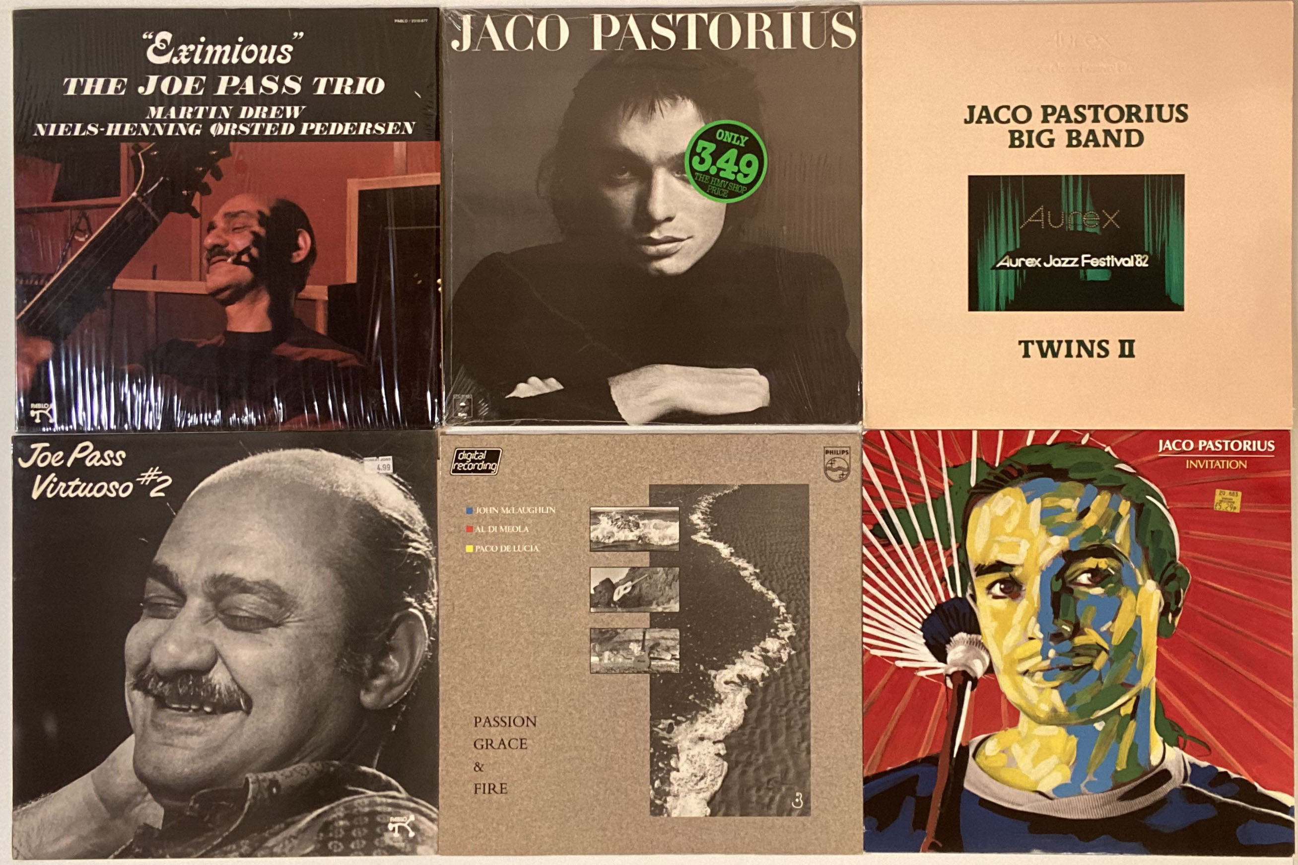 Lot 1016 - 'GUITAR MASTERS' - LPs (JAZZ WITH