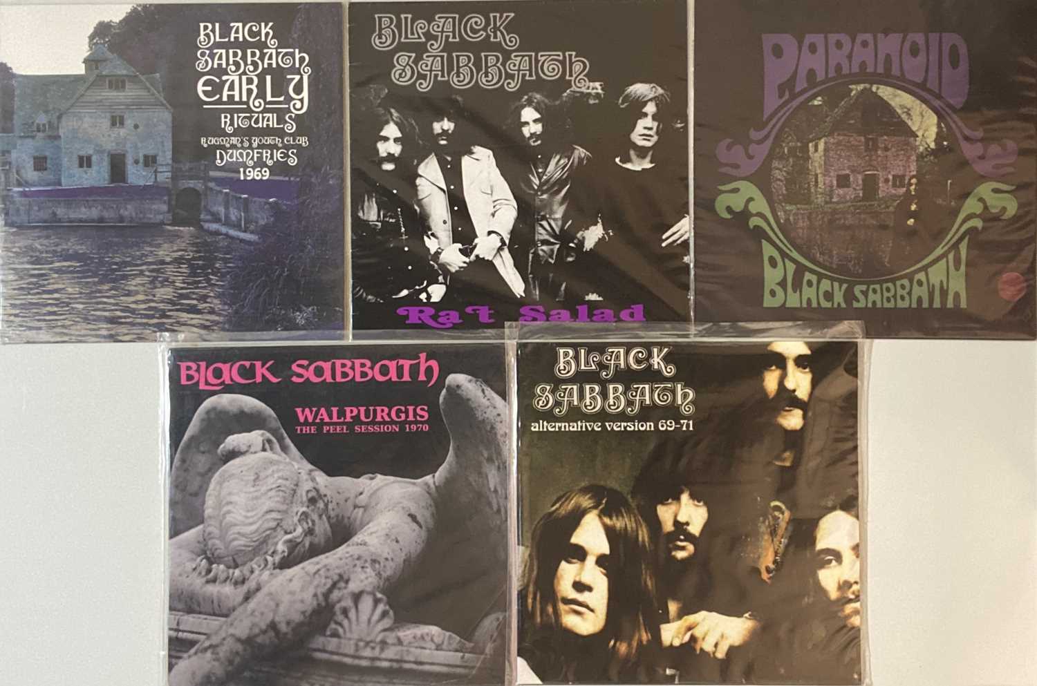Lot 1015 - BLACK SABBATH - LPs (PICTURE