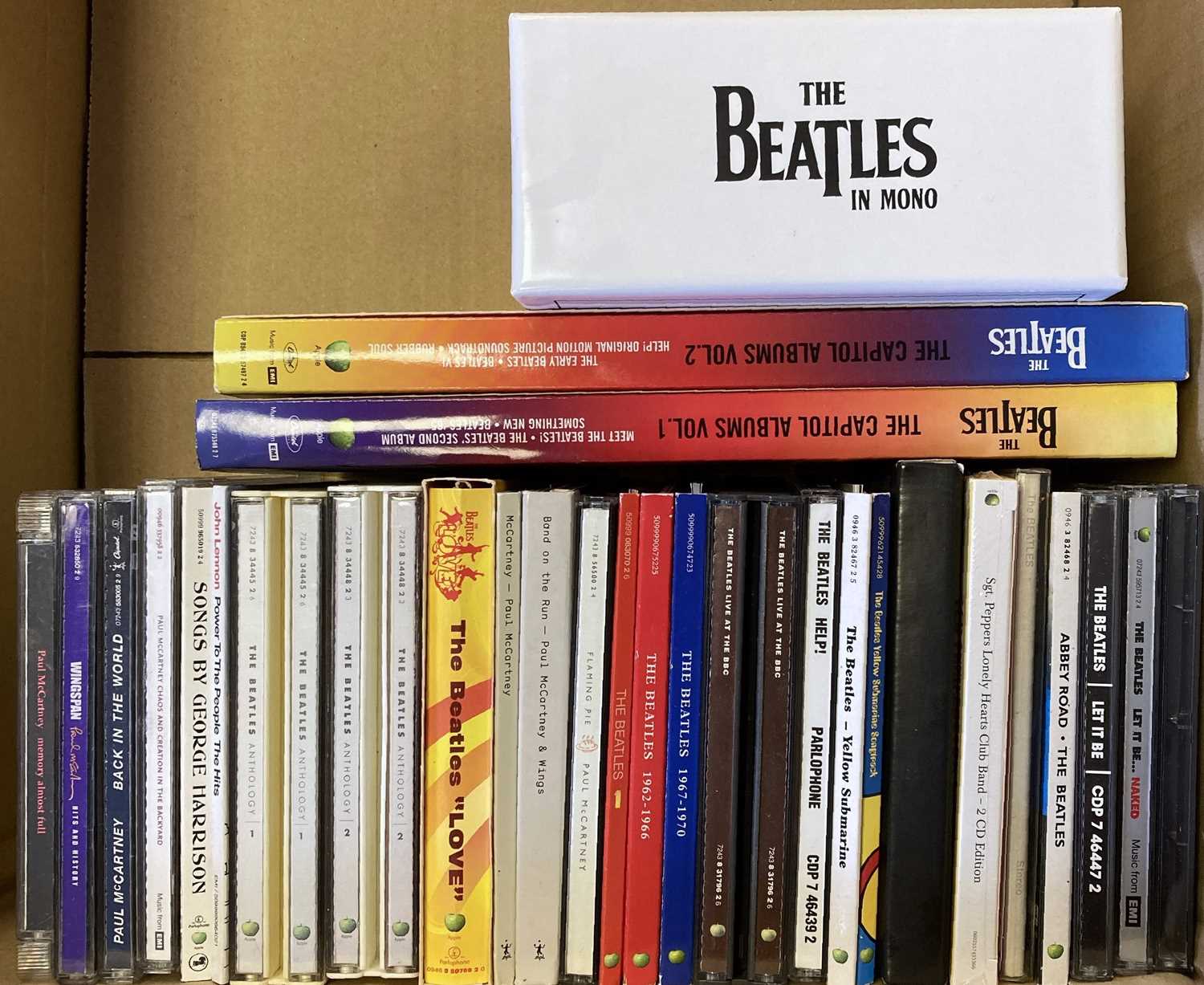 Lot 1070 - 60s ARTISTS/BEATLES CD AND BOX SET