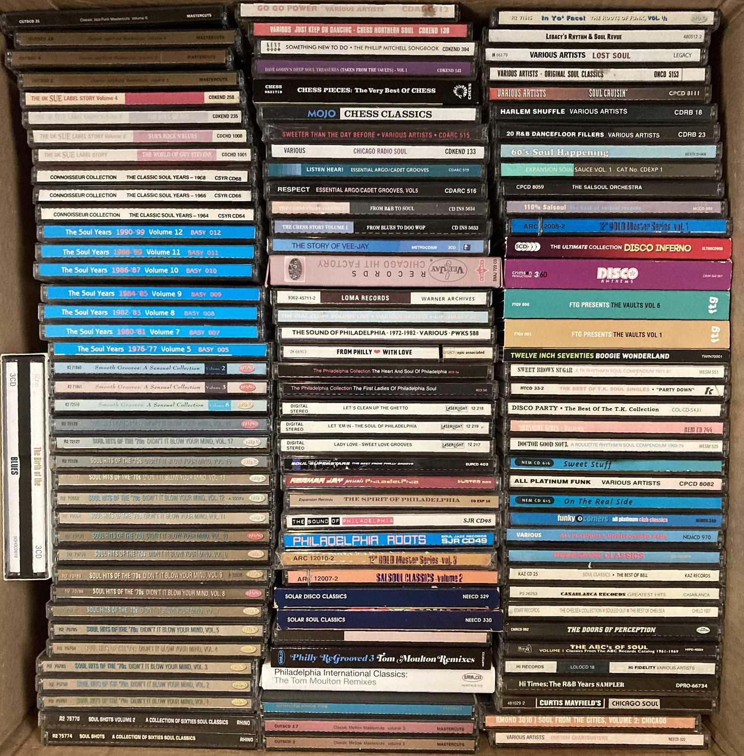 Lot 1073 - SOUL / ROCK & POP CD COLLECTION.