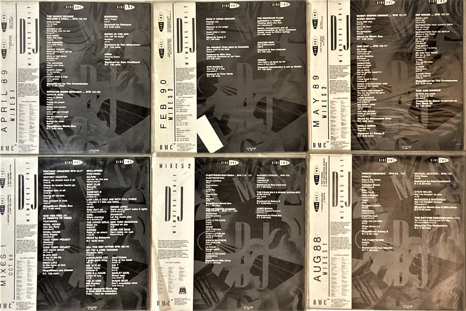 Lot 968 - DMC REMIXES - 12" COLLECTION