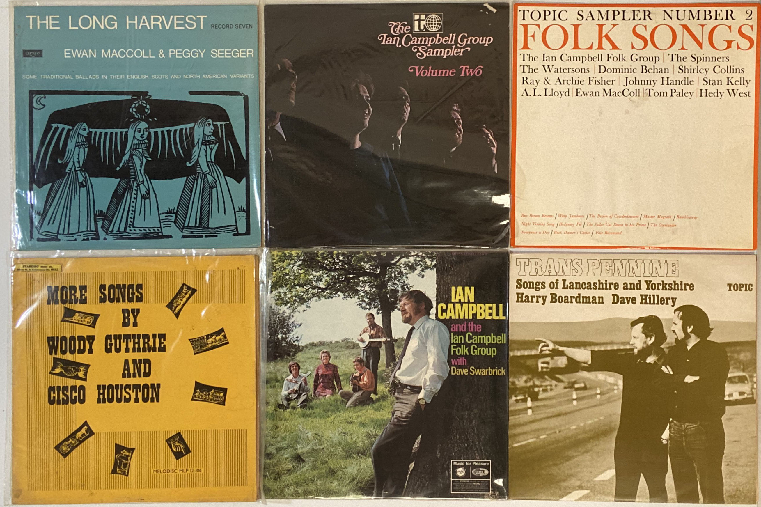 Lot 1029 - FOLK - CLASSIC LPs