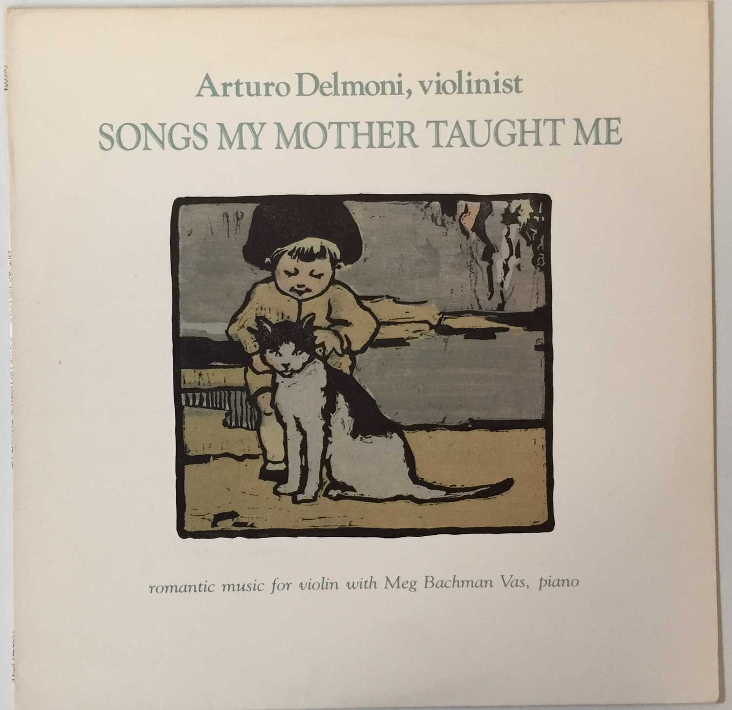 Lot 1184 - ARTURO DELMONI - SONGS MY MOTHER TAUGHT ME
