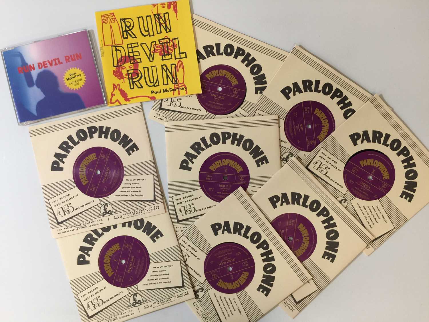 Lot 1210 - PAUL MCCARTNEY - RUN DEVIL RUN (LIMITED