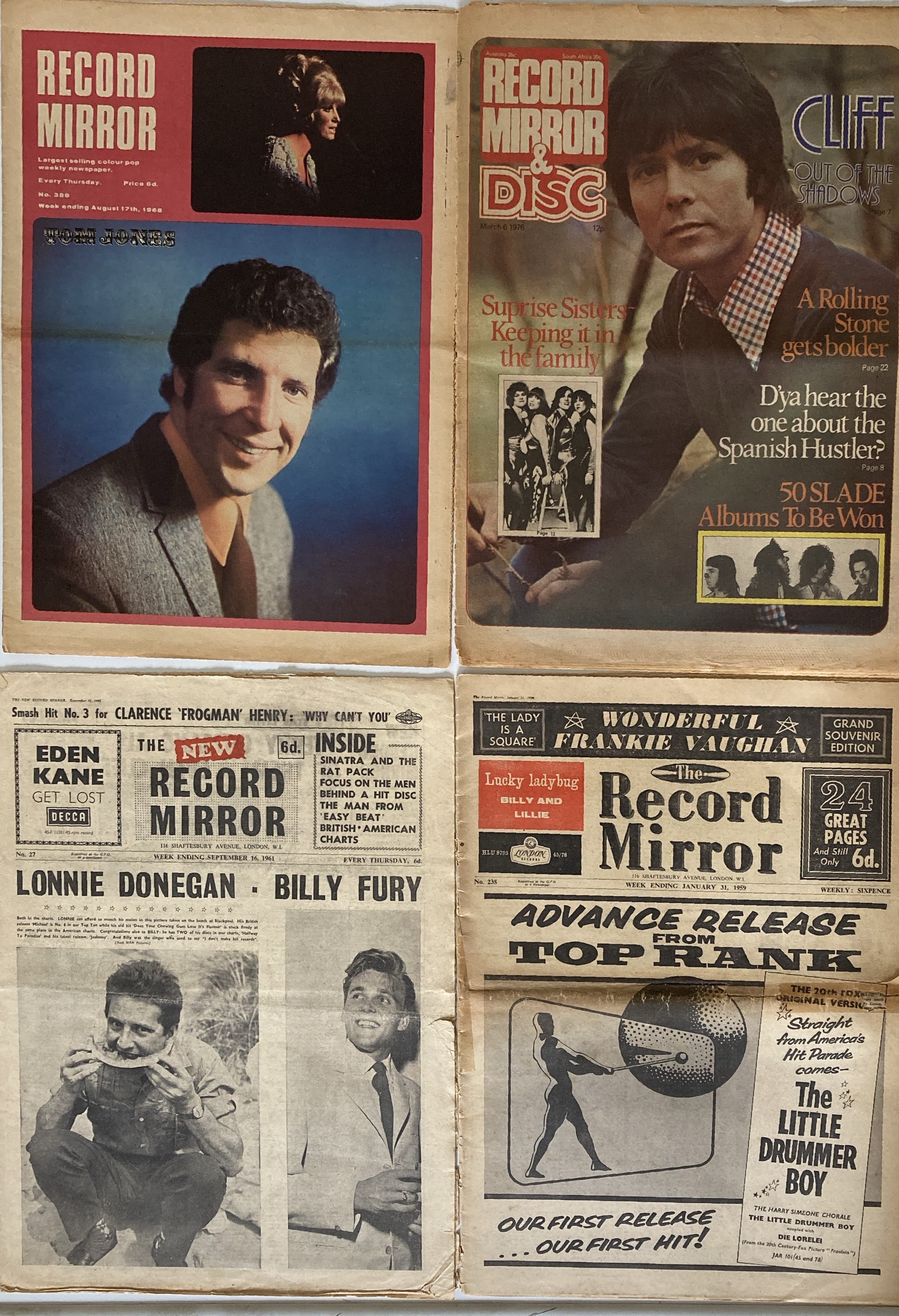 Lot 94 - MUSIC MAGAZINES - 1960S AND 1970S INC NME