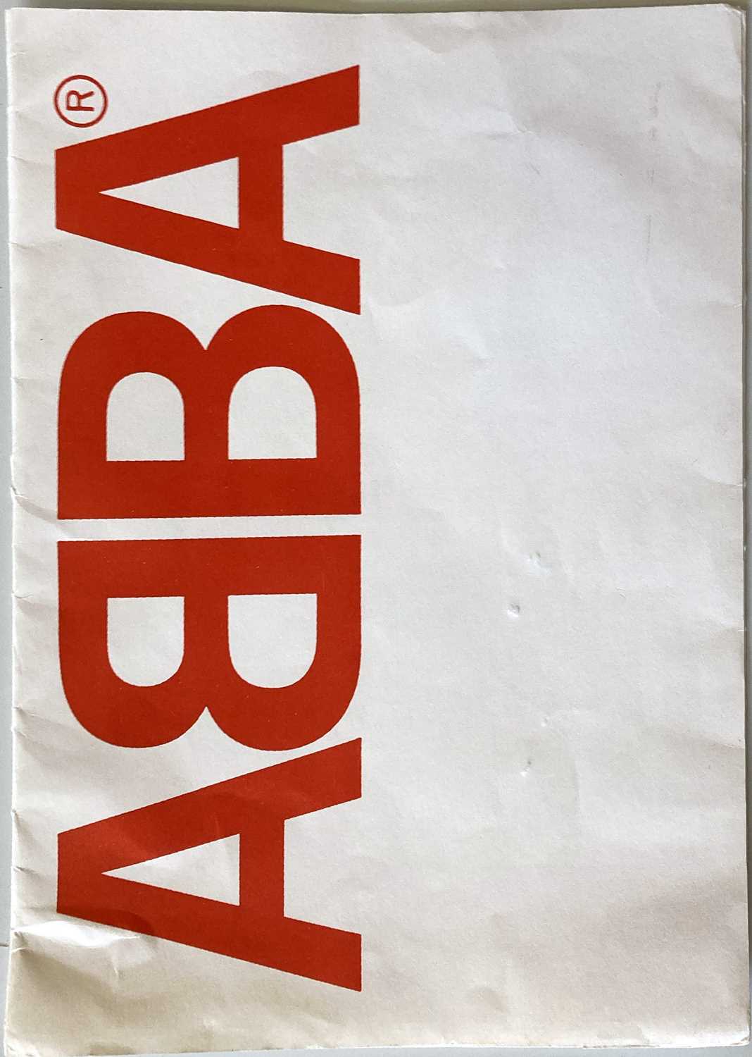Lot 75 - ABBA FAN CLUB PACK.