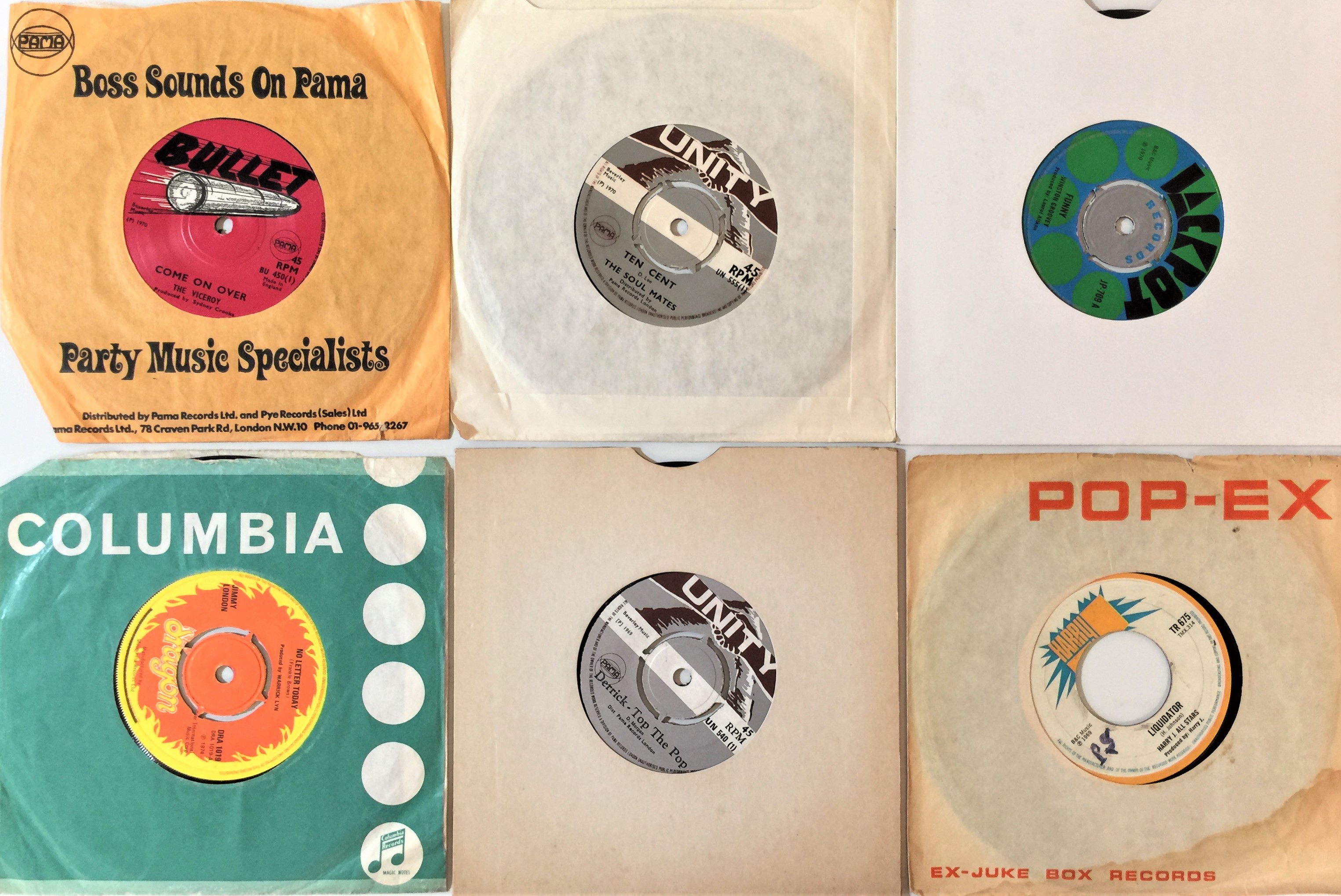 Lot 44 - REGGAE - ROOTS/ROCKSTEADY 7" (UK 60s/70s WITH