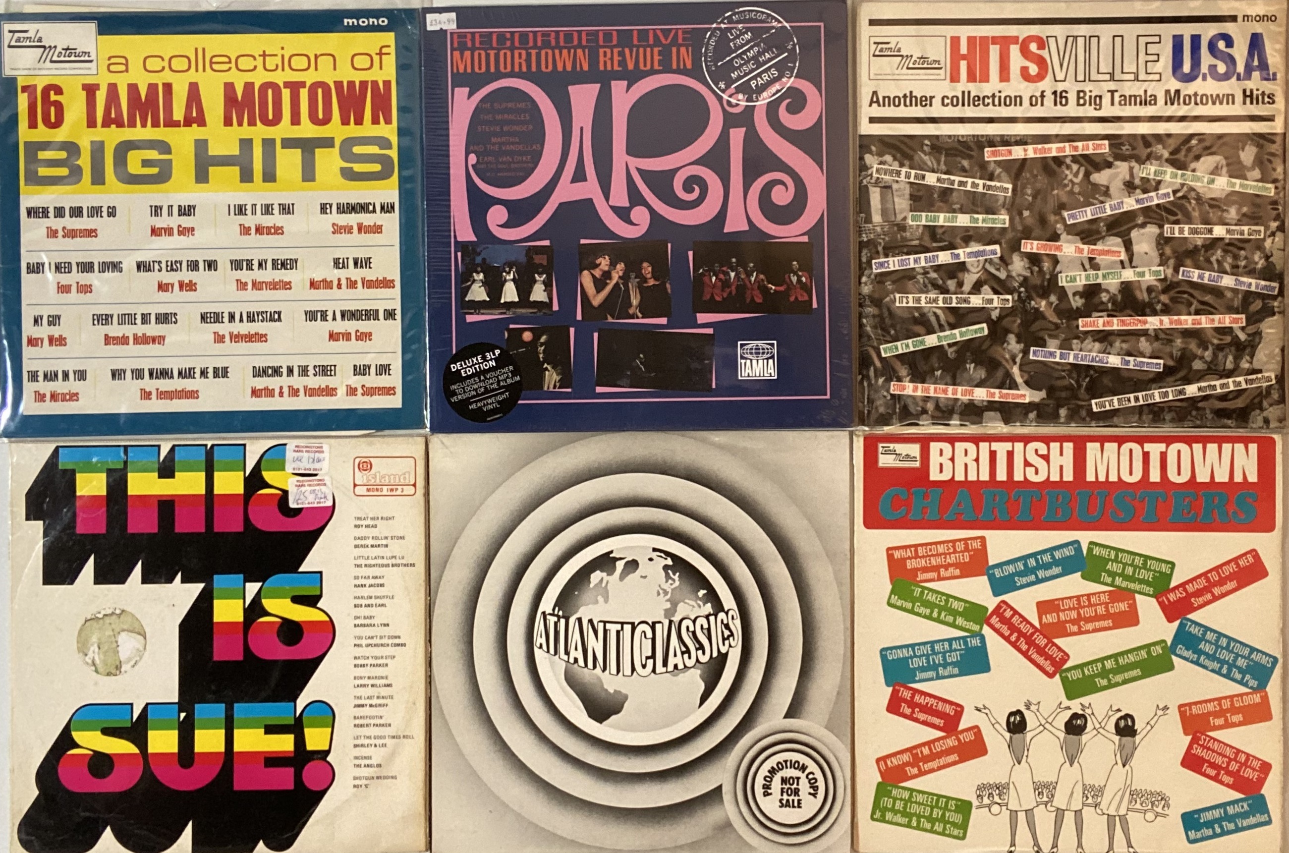 Lot 57 - SOUL - CLASSIC COMP LPs