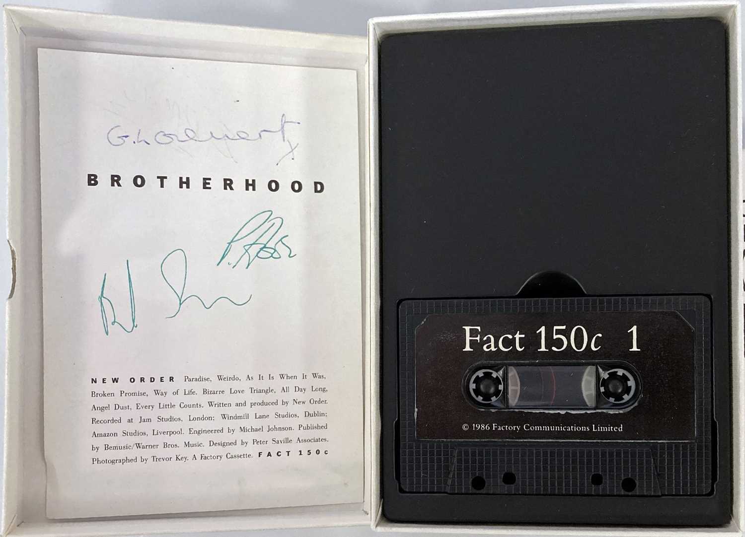 Lot 8 - NEW ORDER FACTORY CASSETTE BOXSET WITH