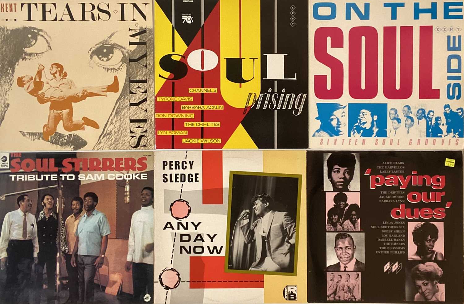 Lot 139 - CLASSICAL SOUL LPs - KENT LABEL REISSUES