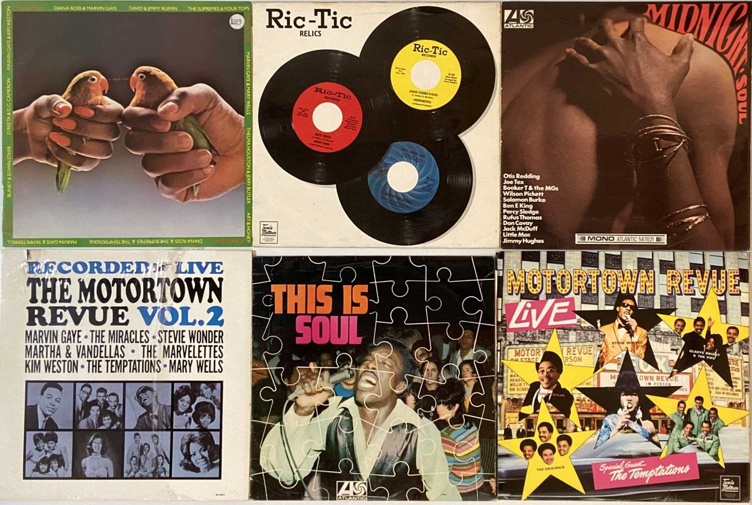 Lot 142 - SOUL COMPILATION - LPs