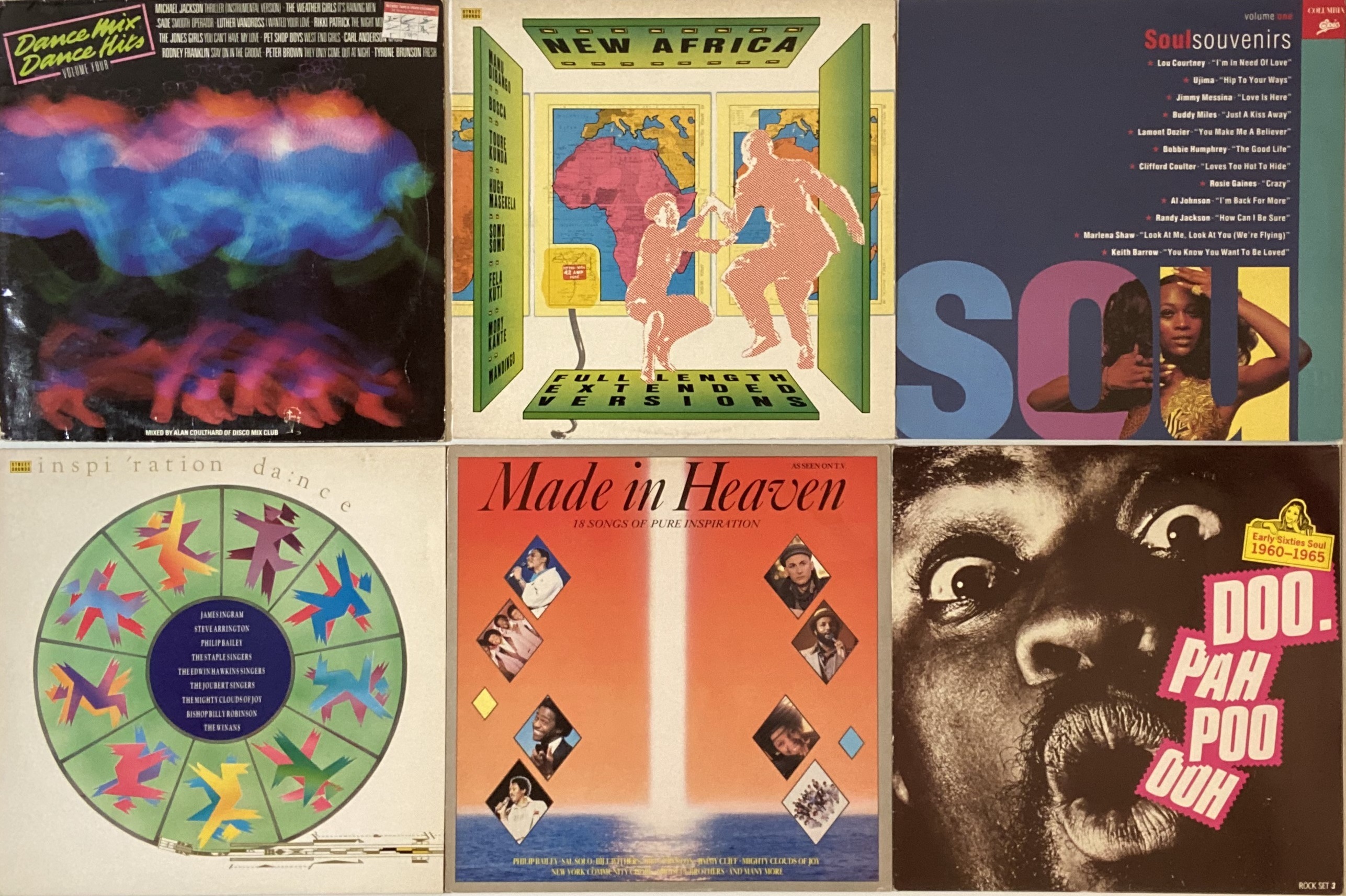 Lot 143 - SOUL COMPILATION - LPs