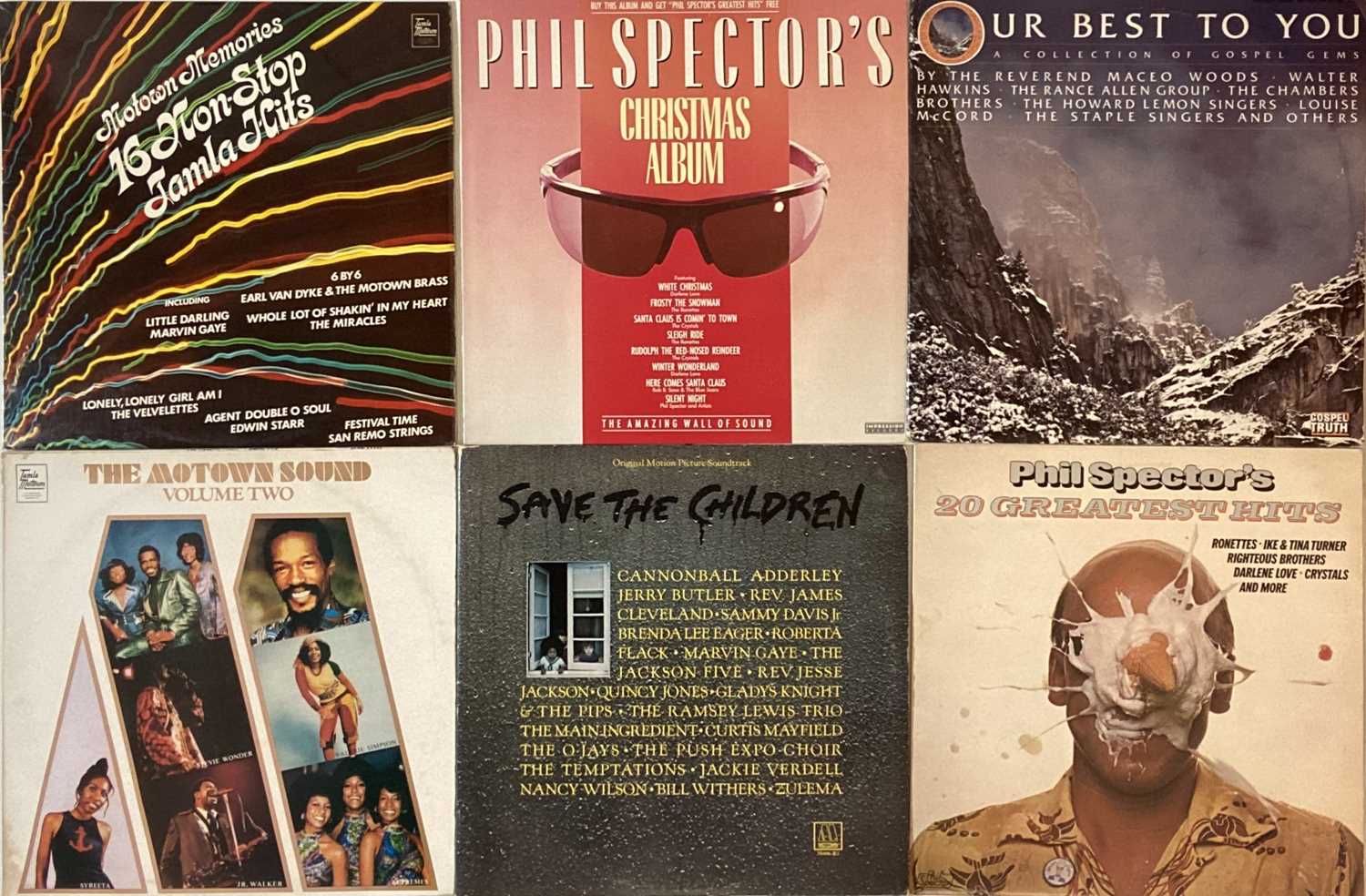 Lot 143 Soul Compilation Lps