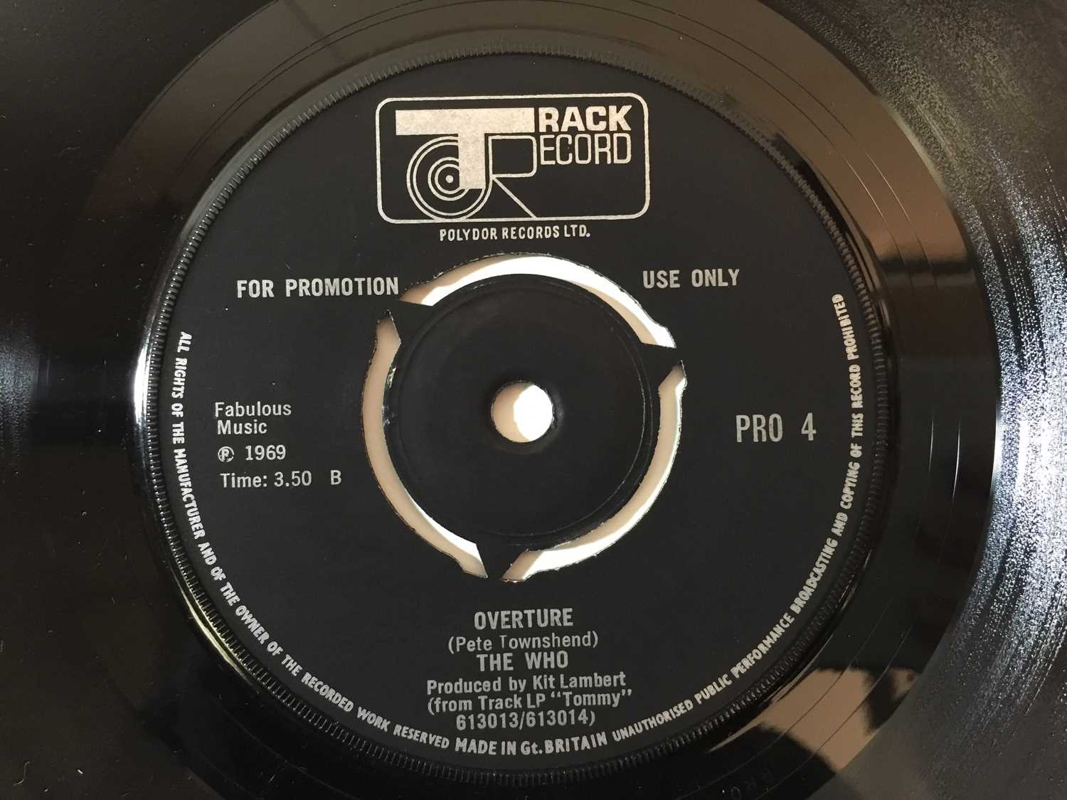 Lot 874 - THE WHO 7" UK RARITIES