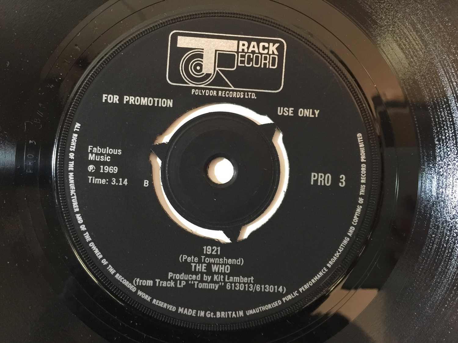 Lot 874 - THE WHO 7" UK RARITIES