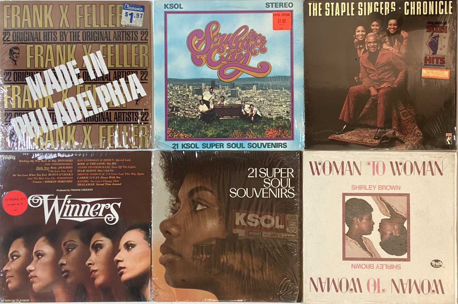 Lot 154 - 70s SOUL - LPs