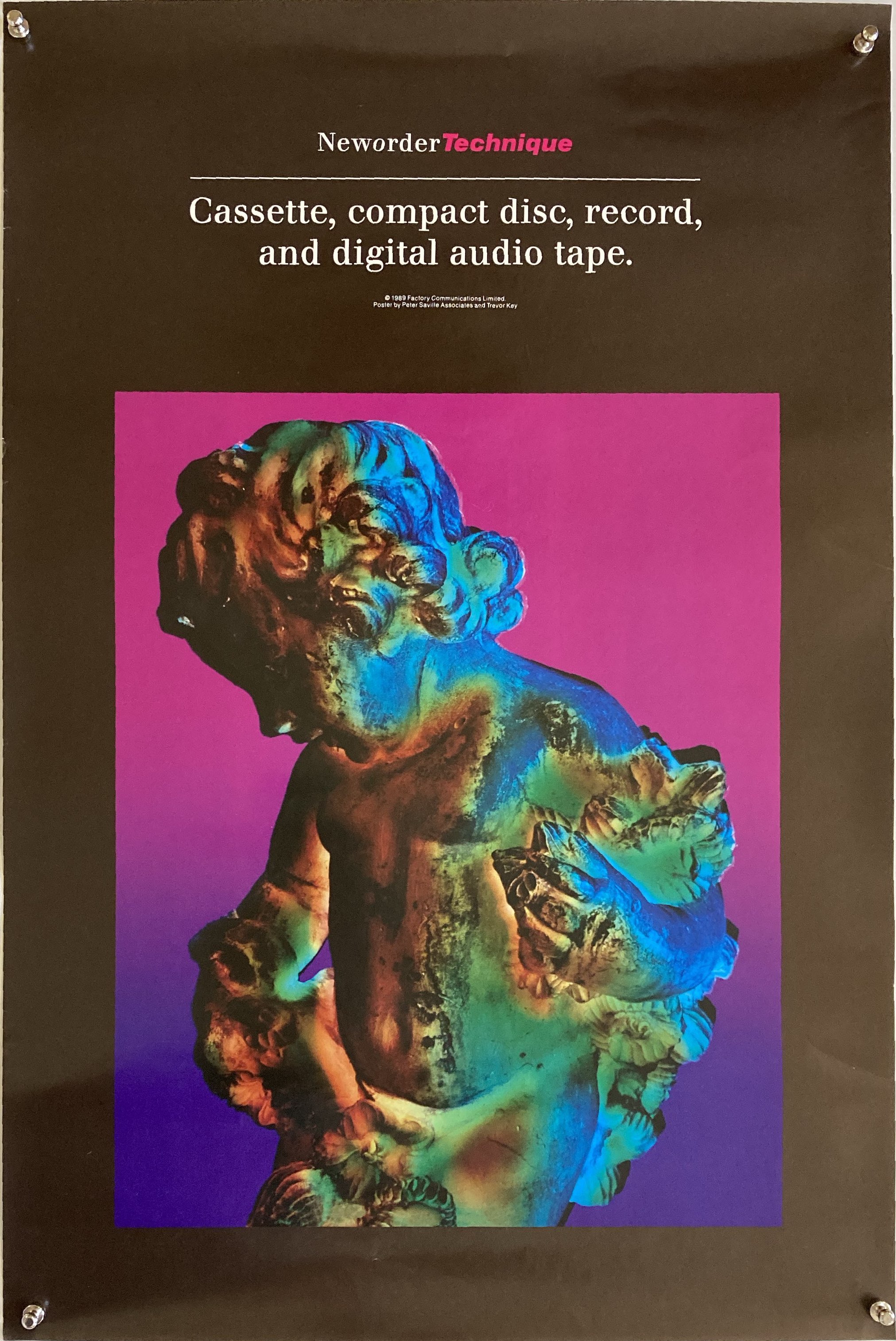 Lot 22 - NEW ORDER PROMOTIONAL POSTERS.