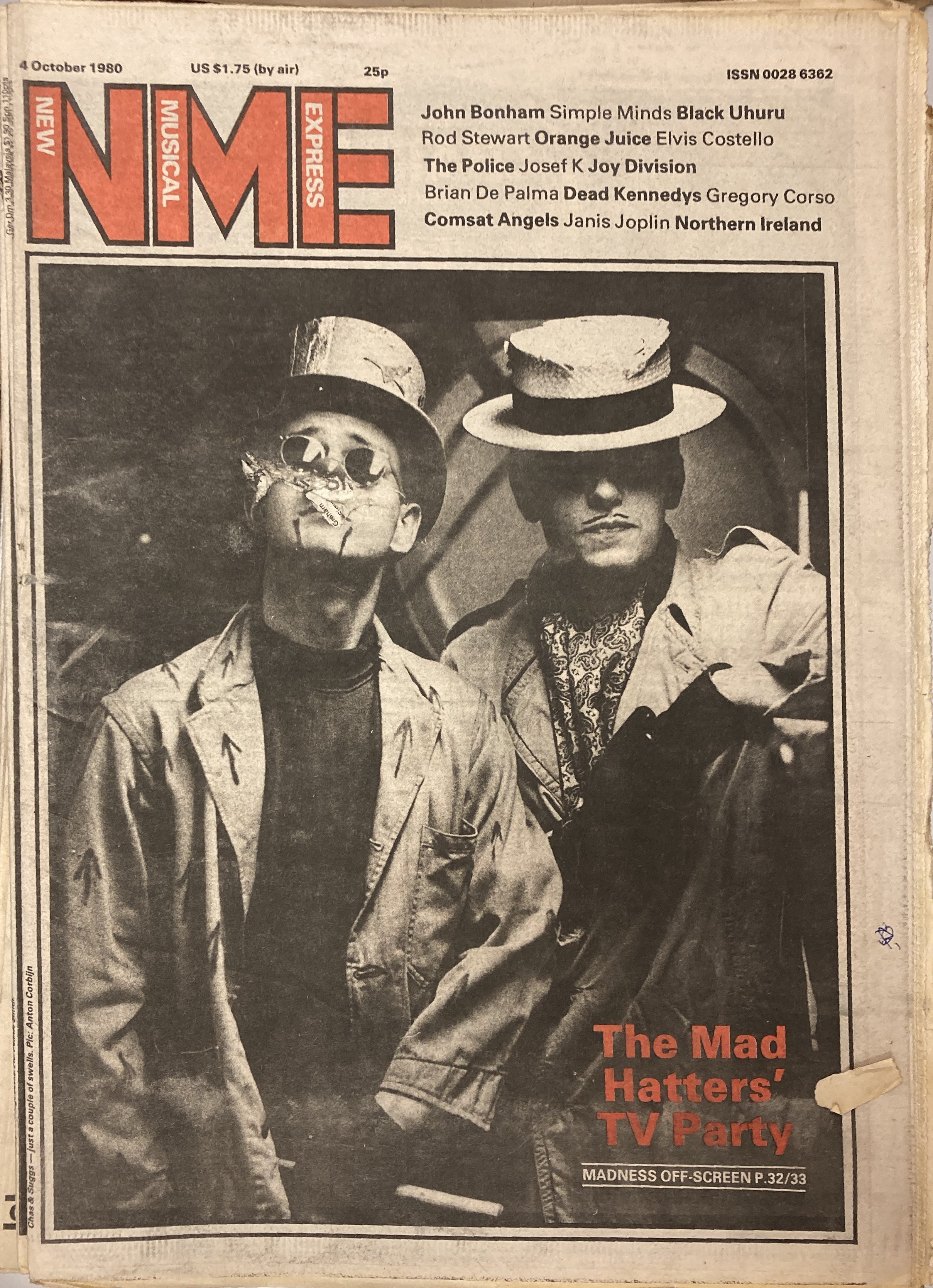 Lot 405 - PUNK ERA NME MAGAZINE COLLECTION - 1976