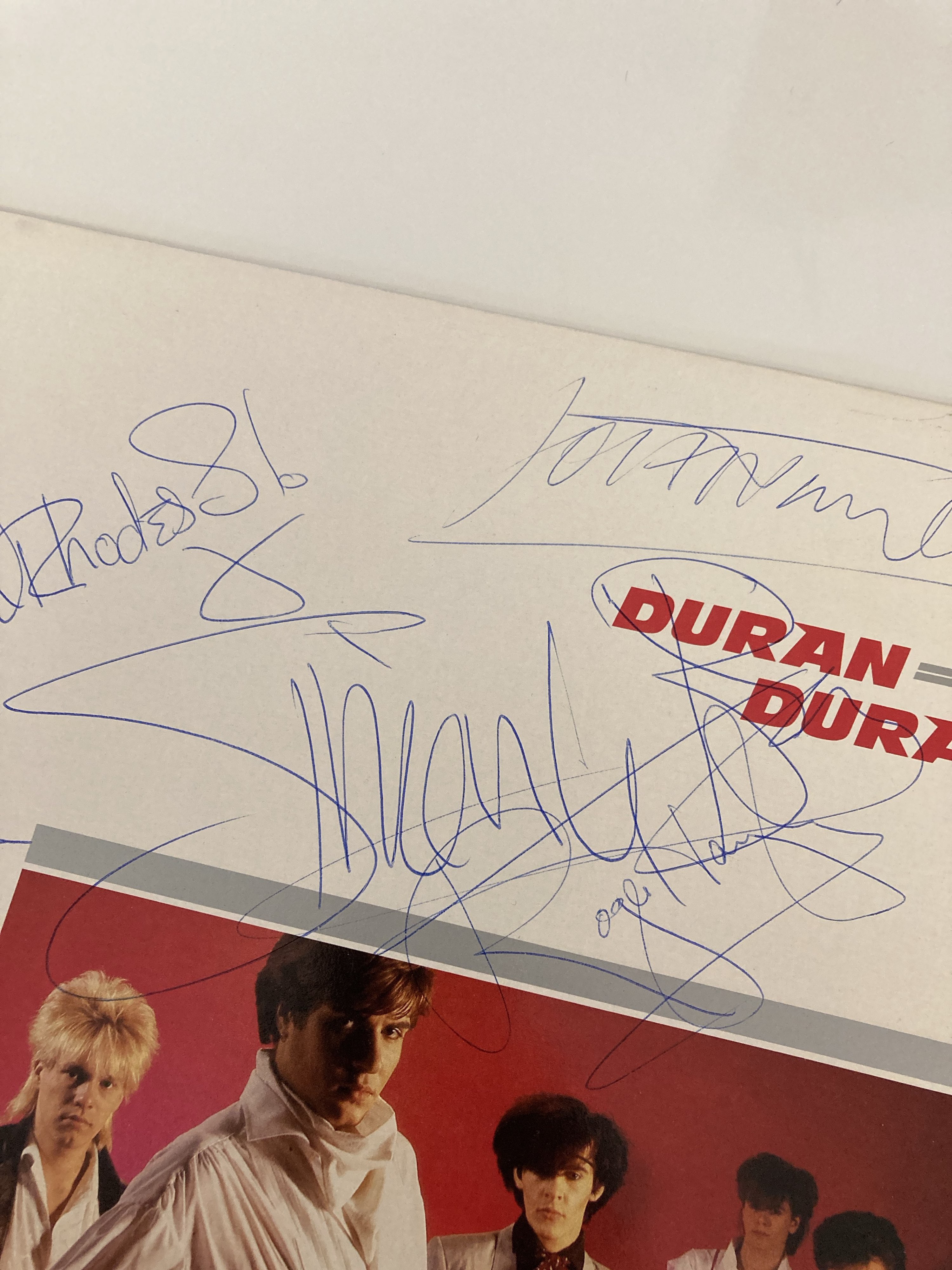Lot 409 - DURAN DURAN SIGNED LP.