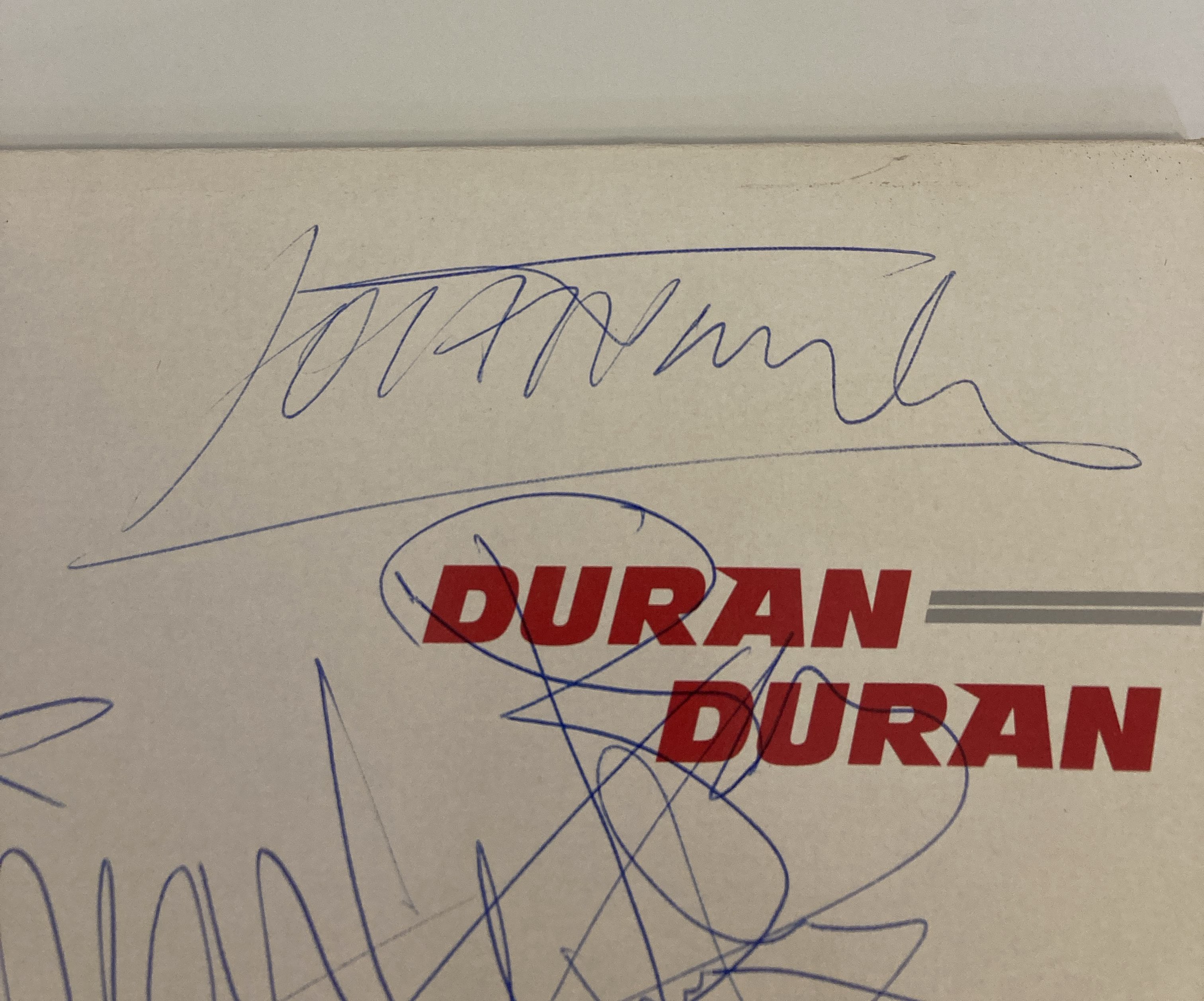 Lot 409 - DURAN DURAN SIGNED LP.