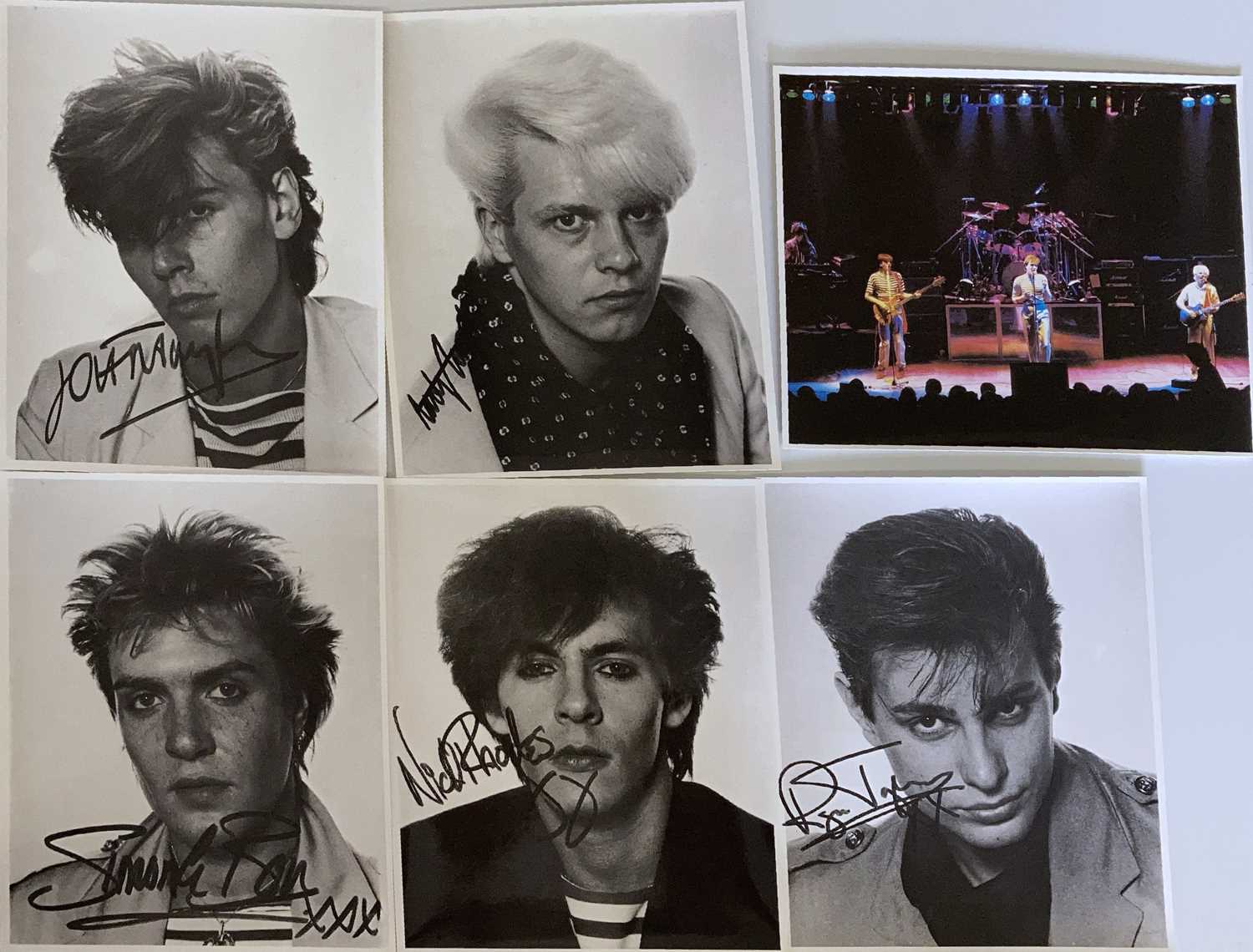Lot 411 - DURAN DURAN FIRST PRESS KIT WITH SIGNED