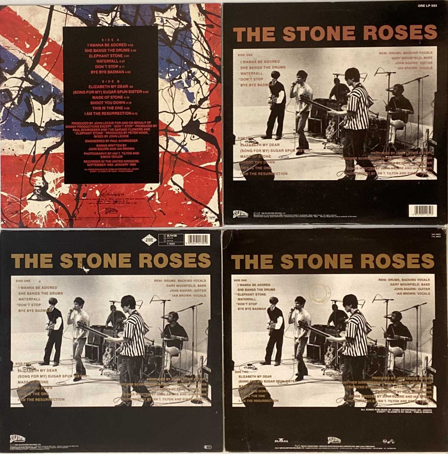Lot 303 - THE STONE ROSES - THE STONE ROSES LPs