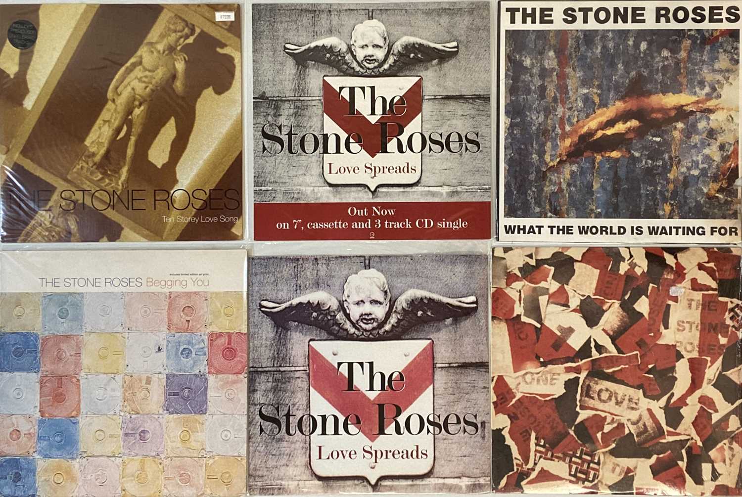 Lot 310 - STONE ROSES - 12" COLLECTION