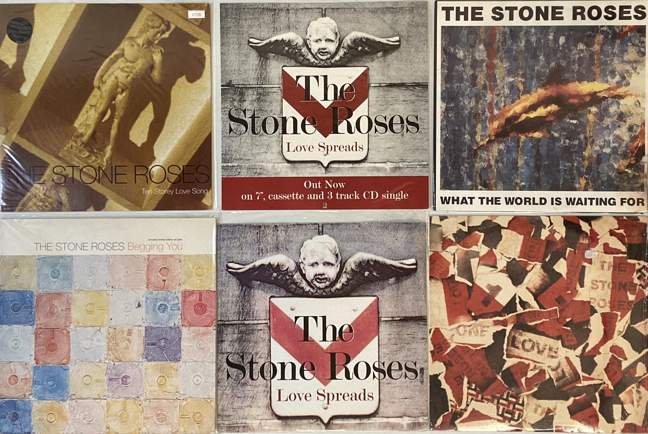 Lot 310 - STONE ROSES - 12" COLLECTION