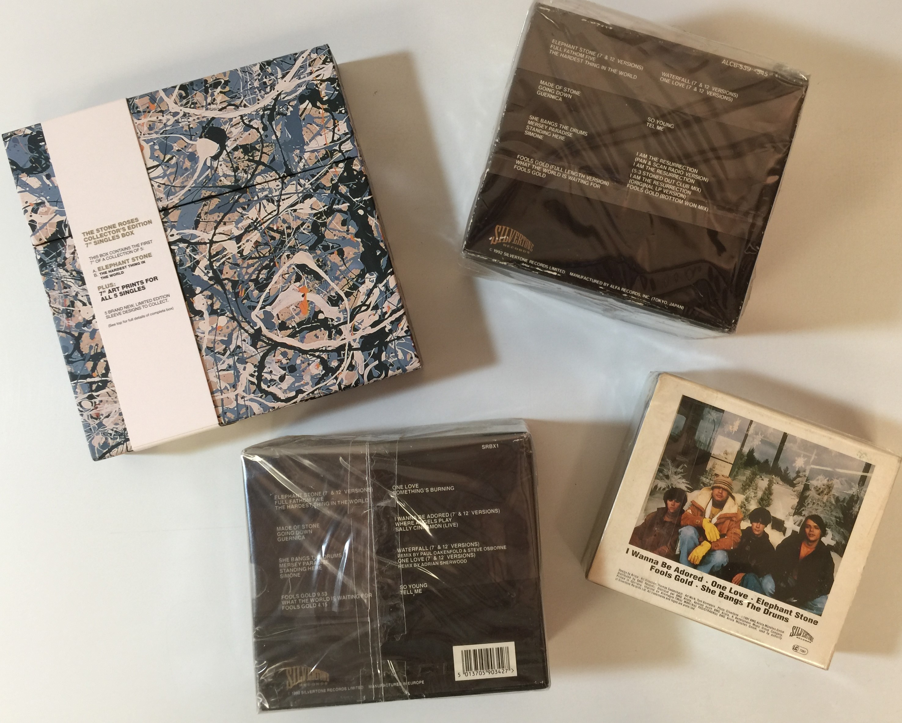 Lot 330 - THE STONE ROSES - 7"/CD BOX SETS