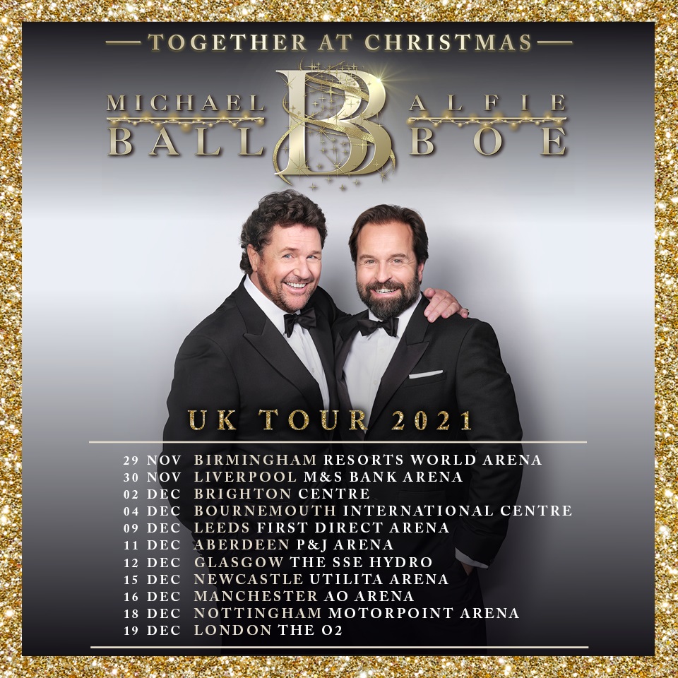Lot 11 - MICHAEL BALL & ALFIE BOE – CONCERT TICKETS