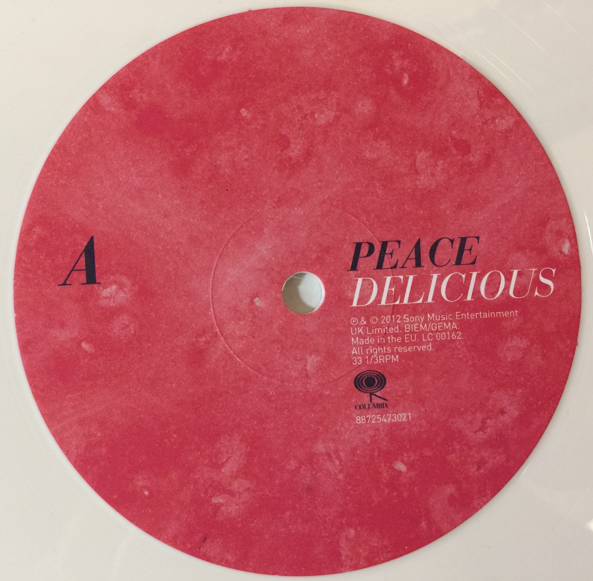 Lot 506 - PEACE - DELICIOUS 12" EP (LIMITED EDITION