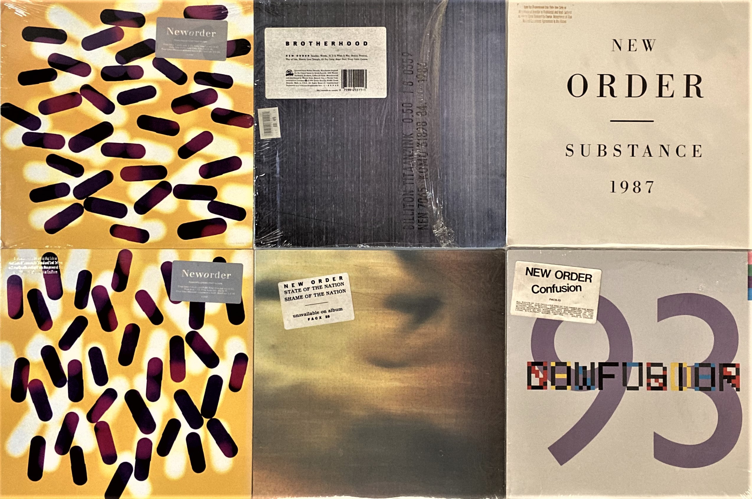 Lot 355 - NEW ORDER - US LP/12" COLLECTION