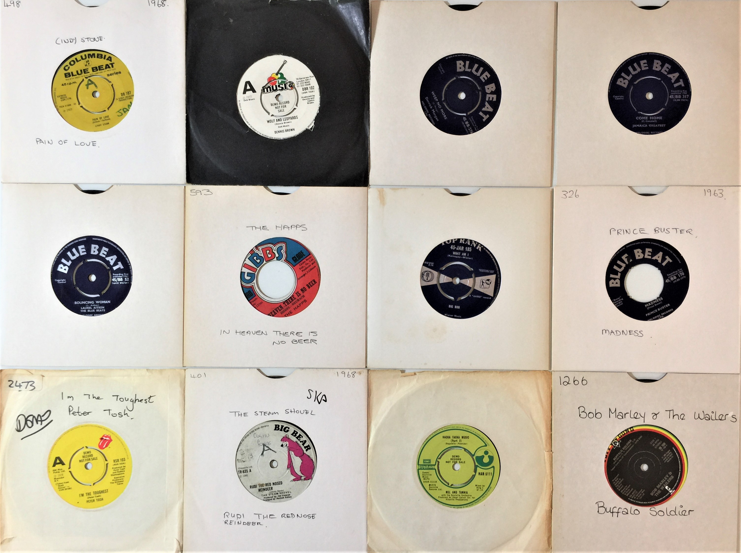 Lot 210 - REGGAE - ROOTS/ ROCKSTEADY/ SKA 7"