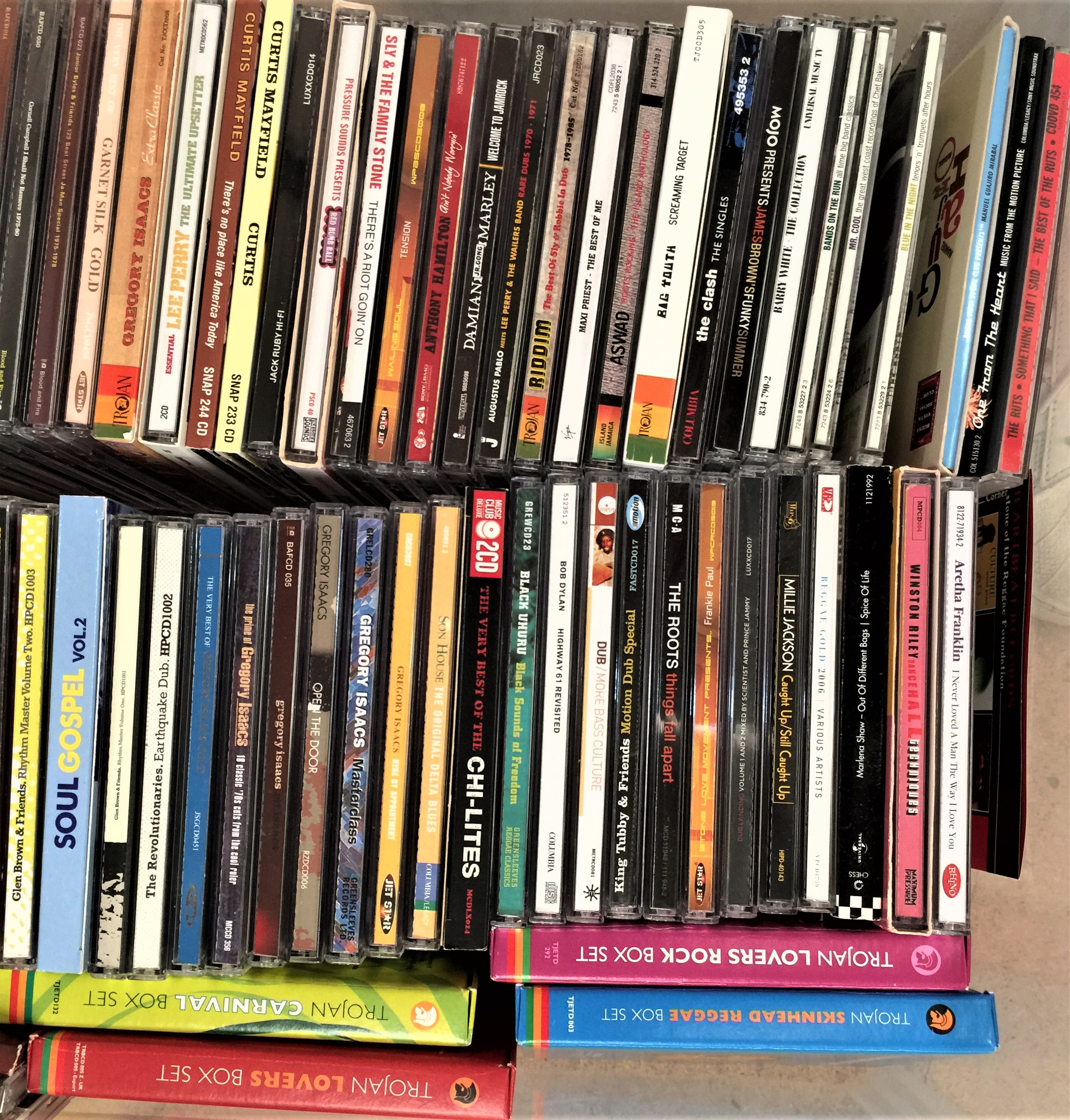 Lot 112 - REGGAE/SOUL - CD COLLECTION