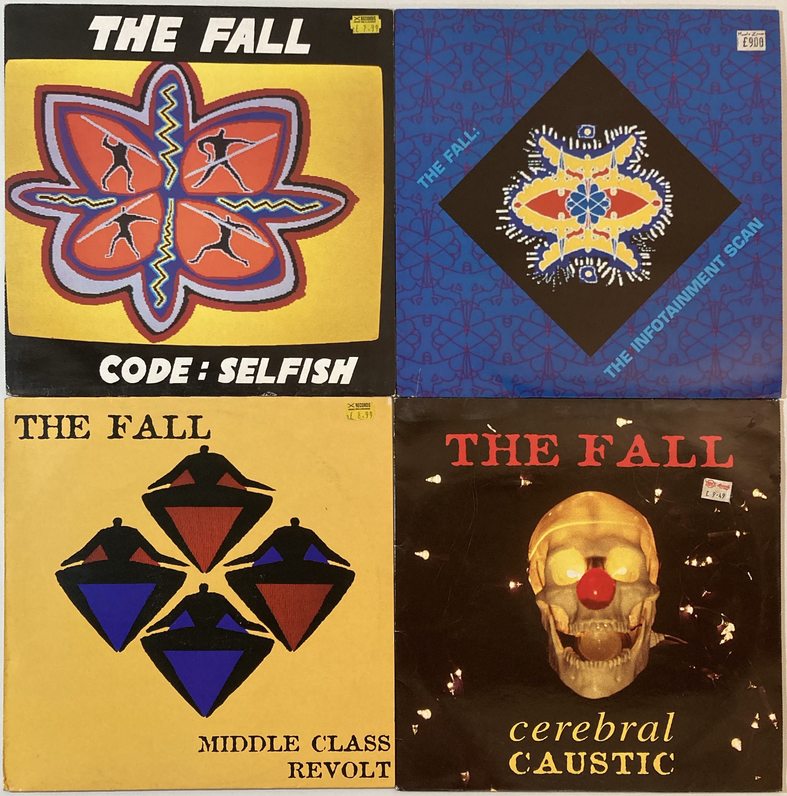 Lot 374 - THE FALL - 90s STUDIO LP RARITIES
