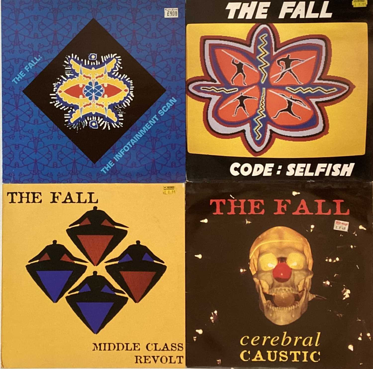 Lot 374 - THE FALL - 90s STUDIO LP RARITIES