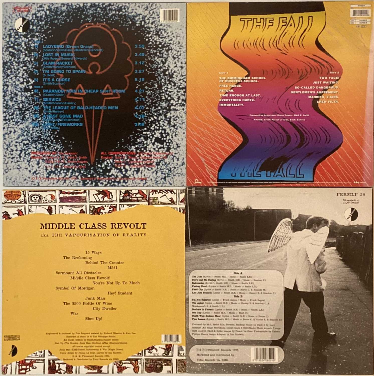 Lot 374 - THE FALL - 90s STUDIO LP RARITIES