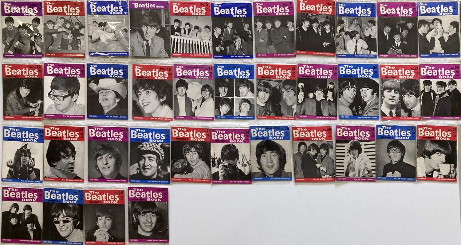 Lot 218 - BEATLES MONTHLY FULL SET.