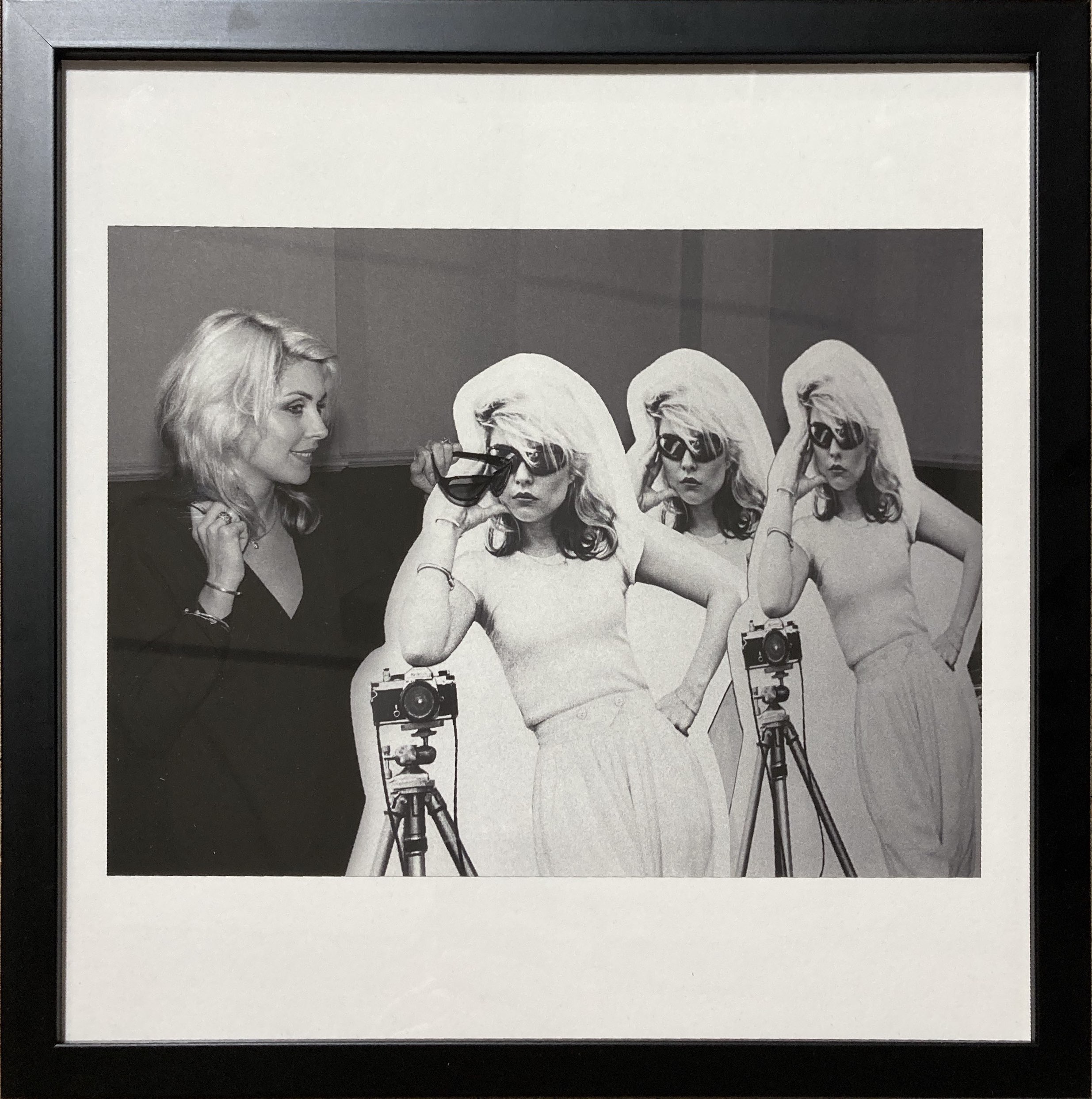 Lot 427 - DEBBIE HARRY - MARTYN GODDARD SIGNED DESKTOP