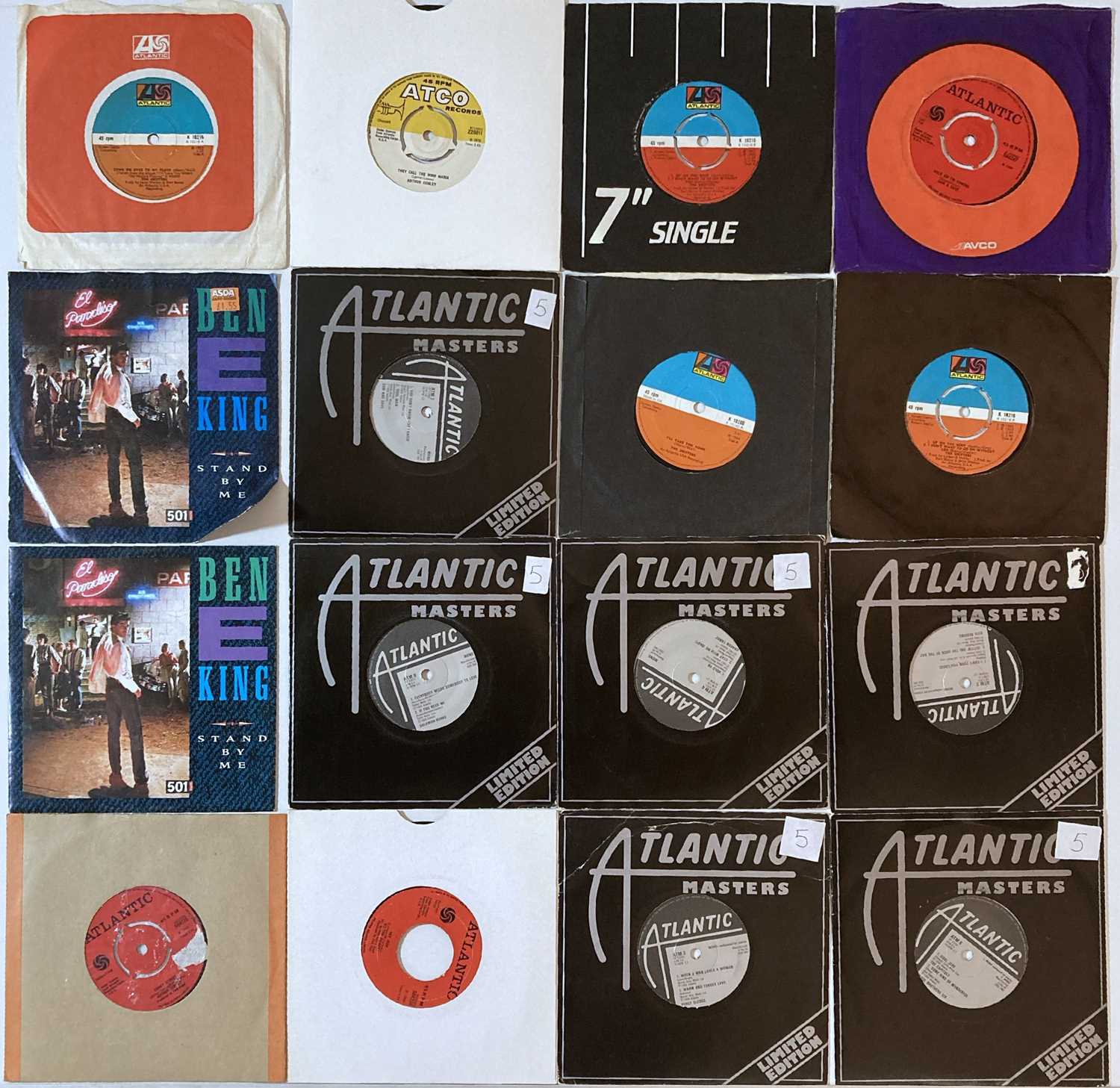 Lot 224 - ATLANTIC RECORDS - UK 7" COLLECTION
