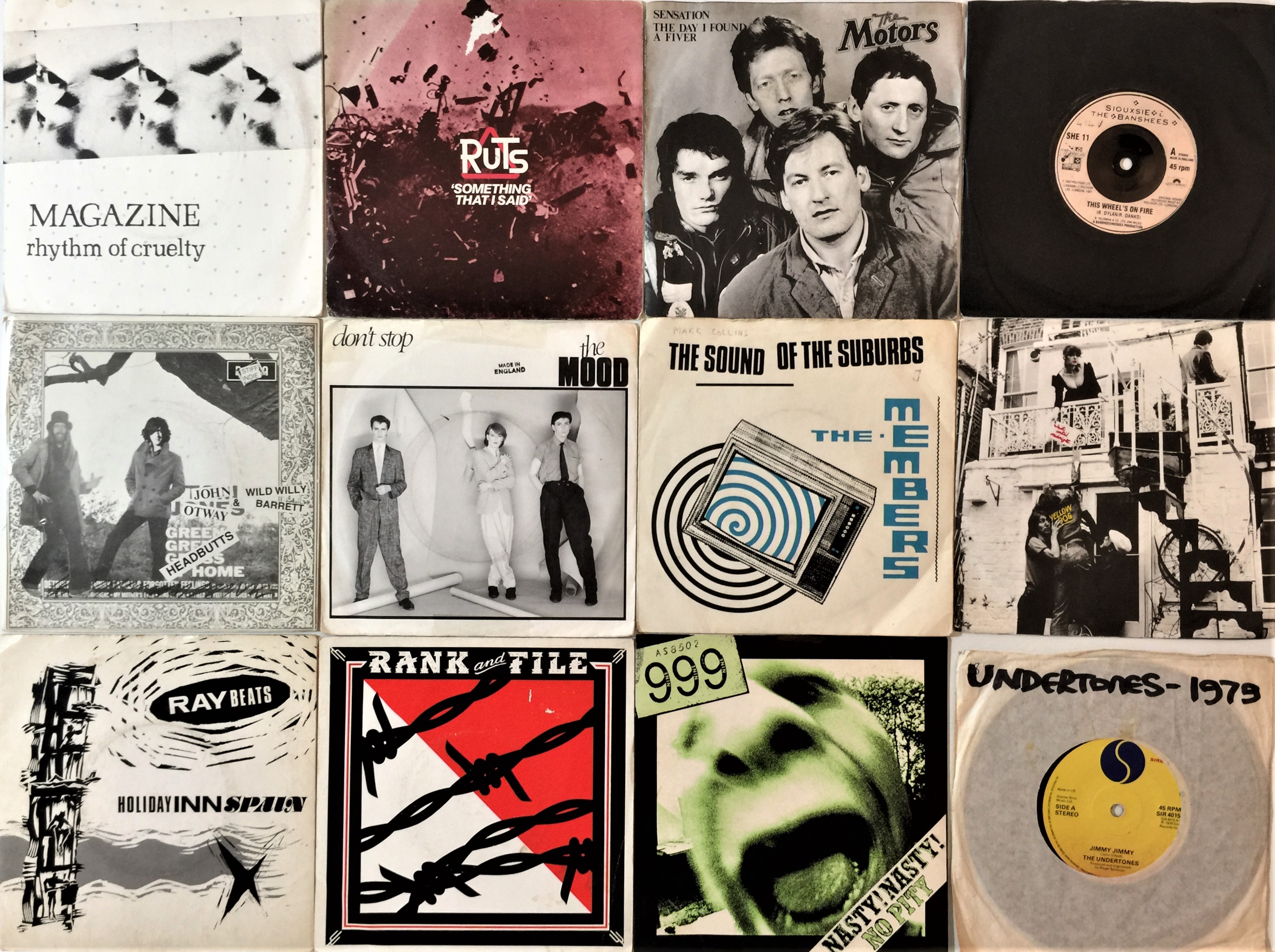 Lot 545 - PUNK/NEW WAVE - 7" COLLECTION