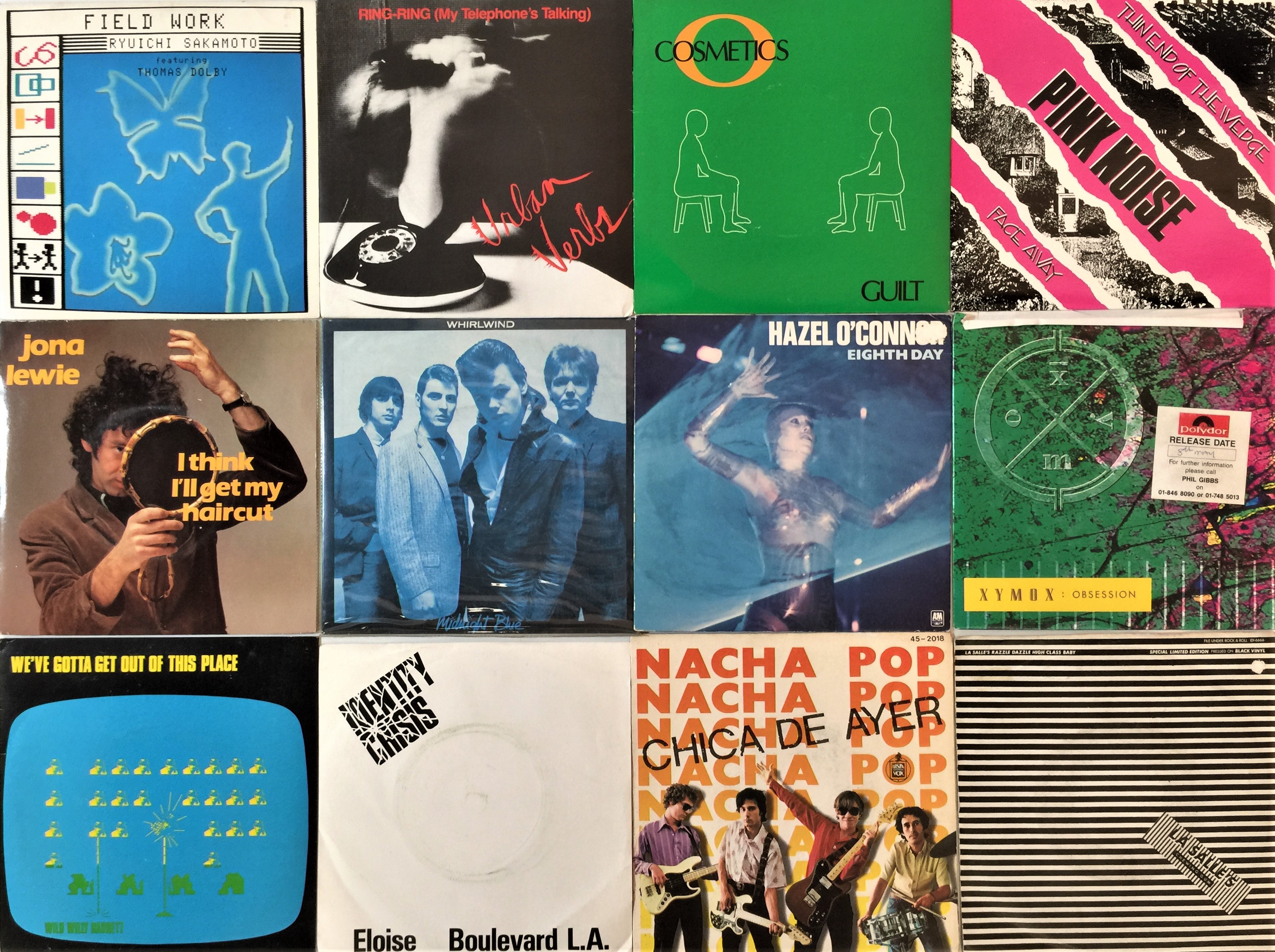 Lot 555 - PUNK/ WAVE - 7" COLLECTION