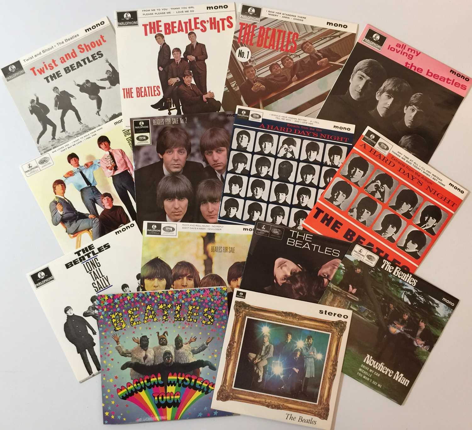 Lot 652 - THE BEATLES - EPS COLLECTION 7" BOX-SET