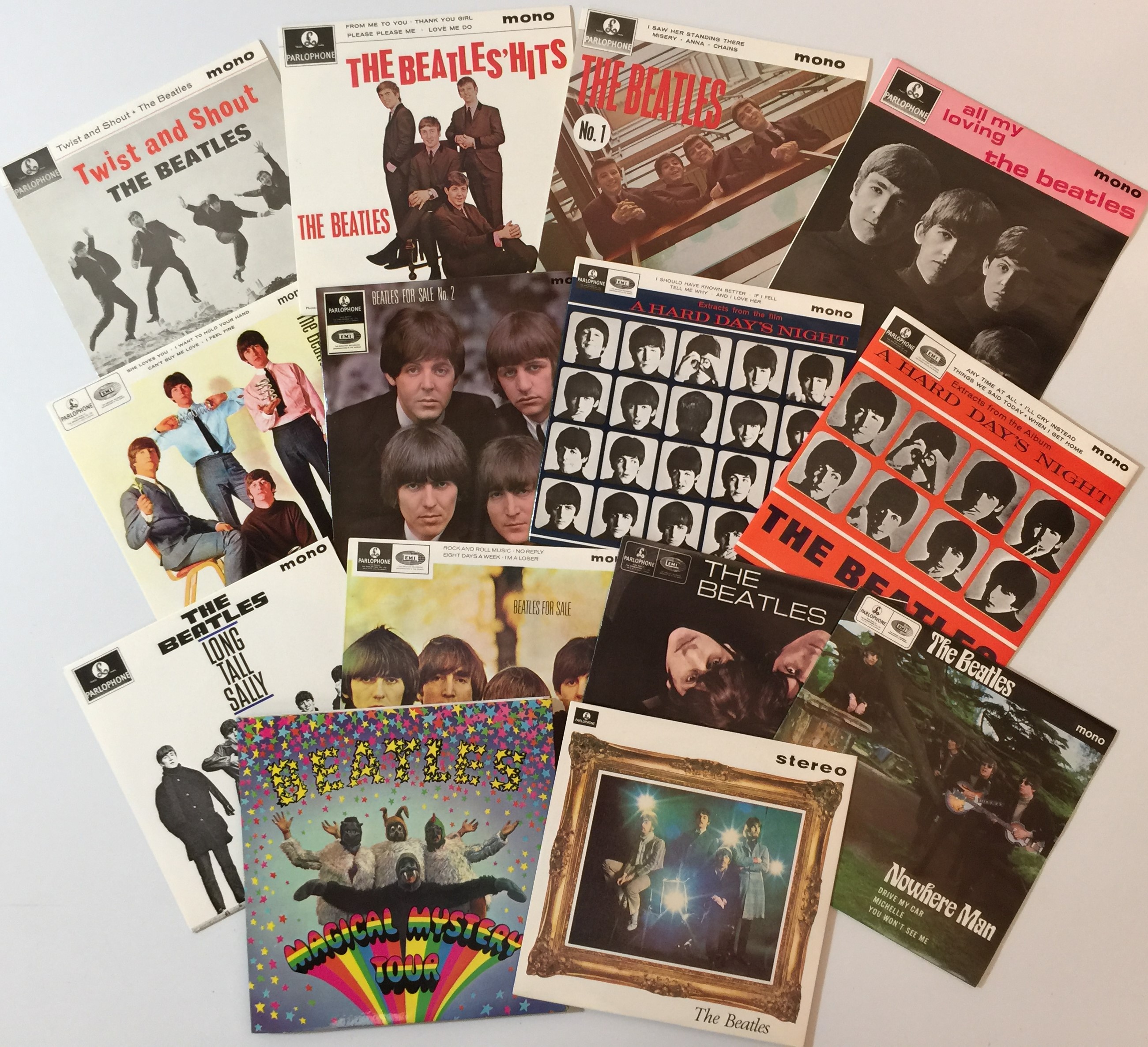Lot 652 - THE BEATLES - EPS COLLECTION 7" BOX-SET