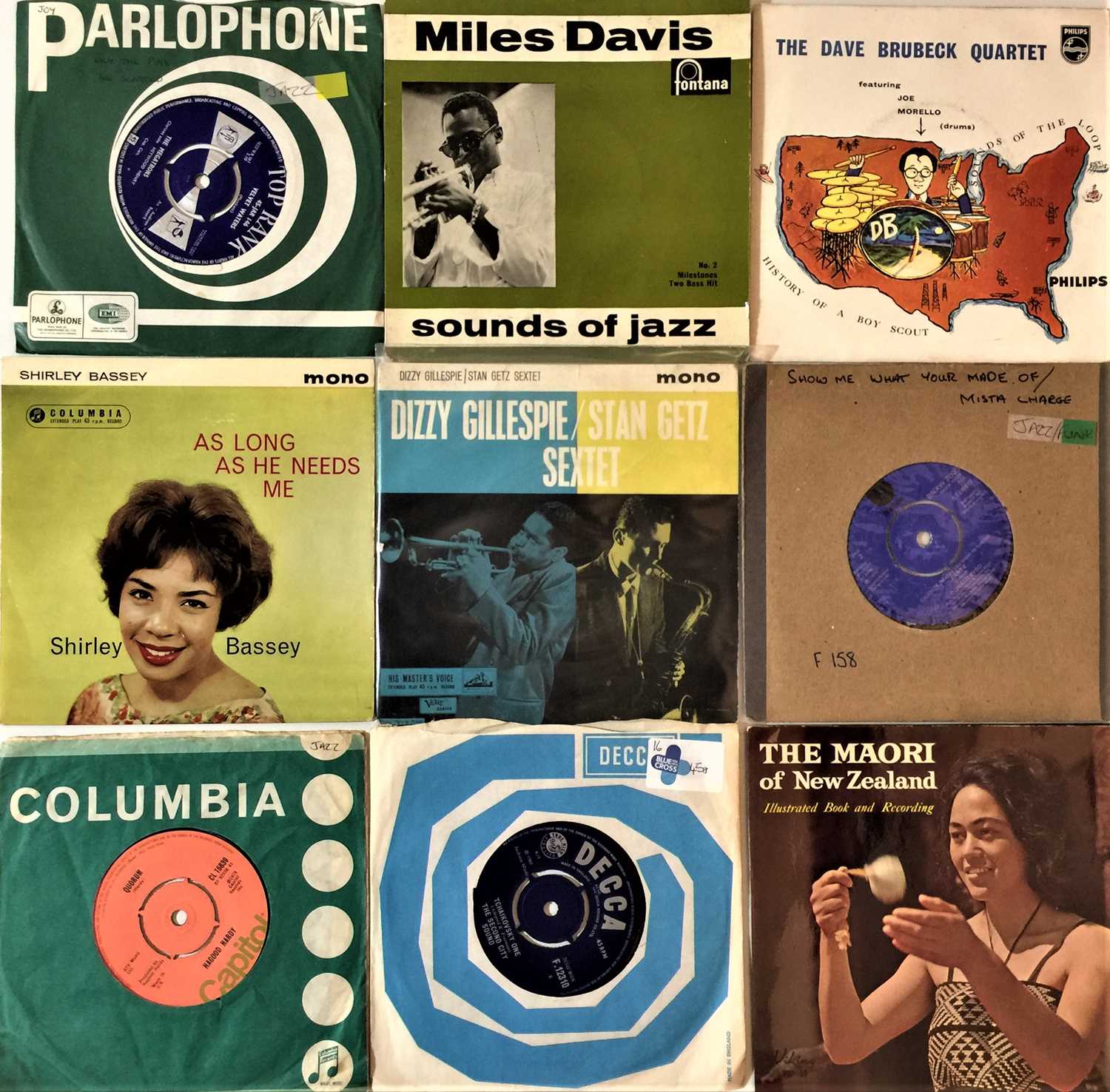 Lot 1163 - TRAD/ FOLK/ SOUNDTRACK/ JAZZ & MORE - 7"