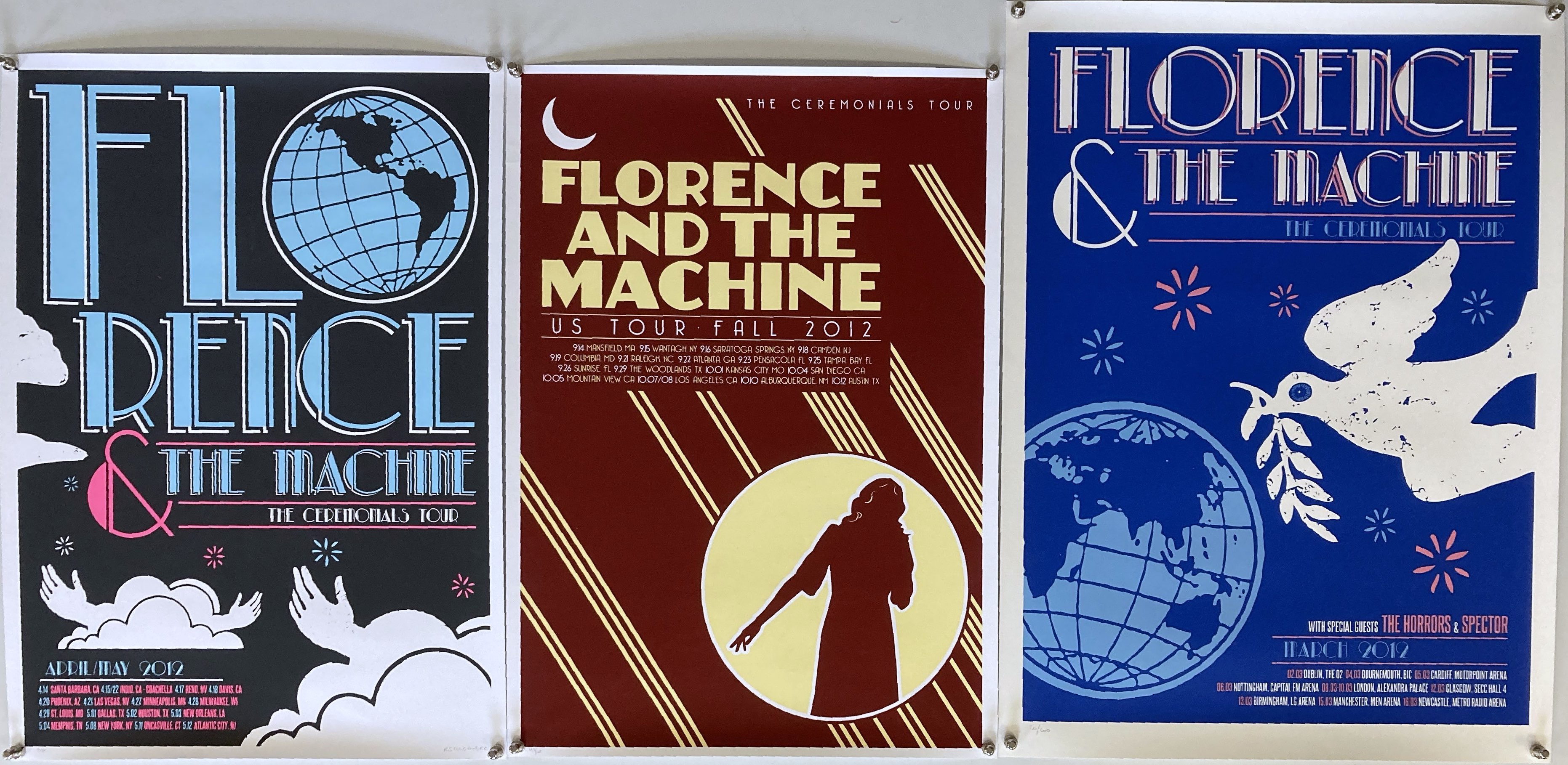 Lot 452 - FLORENCE AND THE MACHINE SIGNED LIMITED