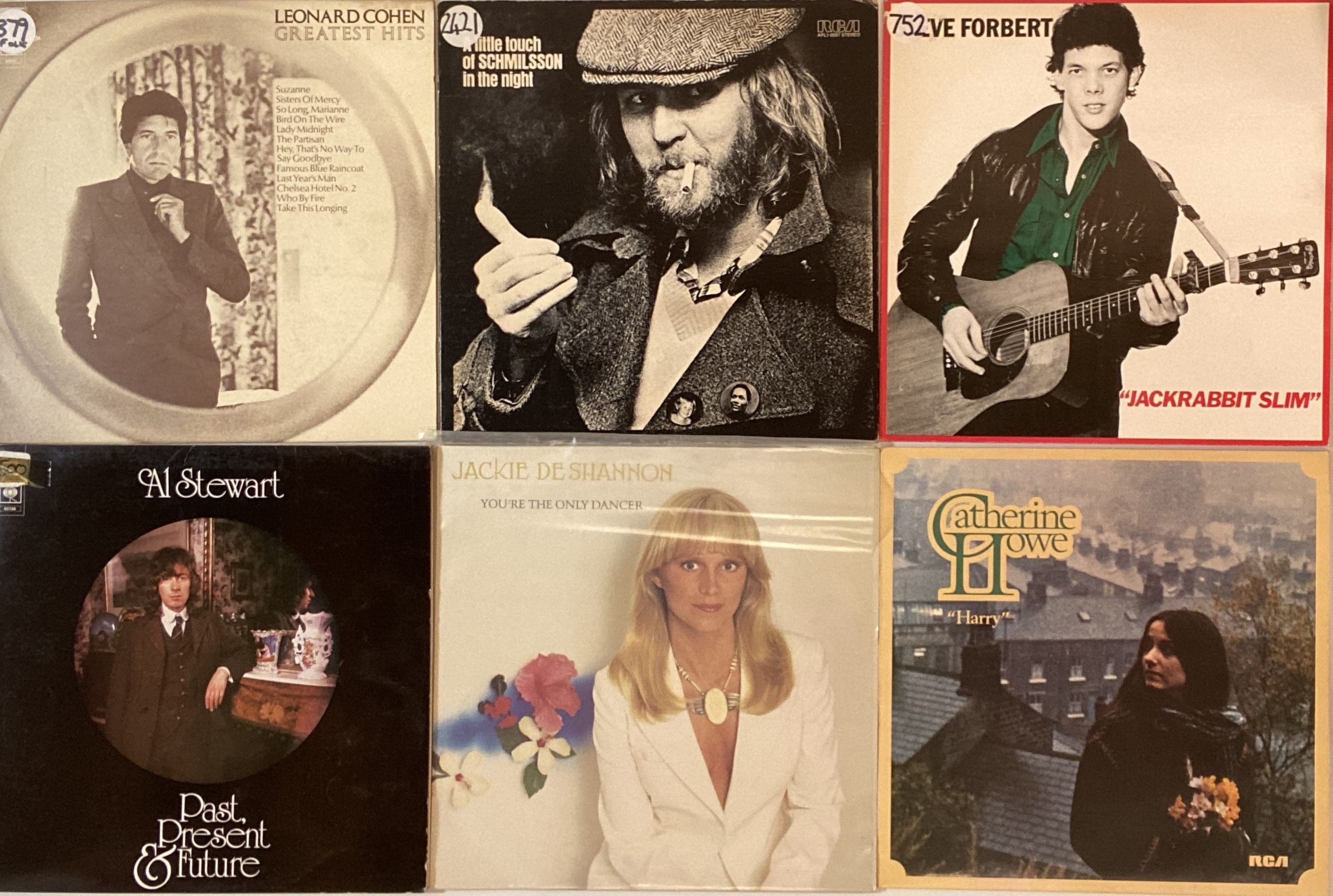 Lot 698 - FOLK/ SINGER-SONGWRITER - LPs