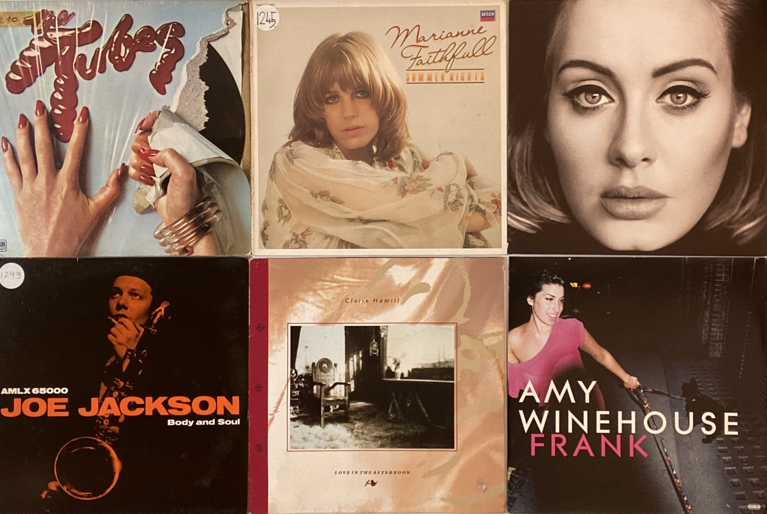 Lot 705 COOL POP WAVE PUNK LPs