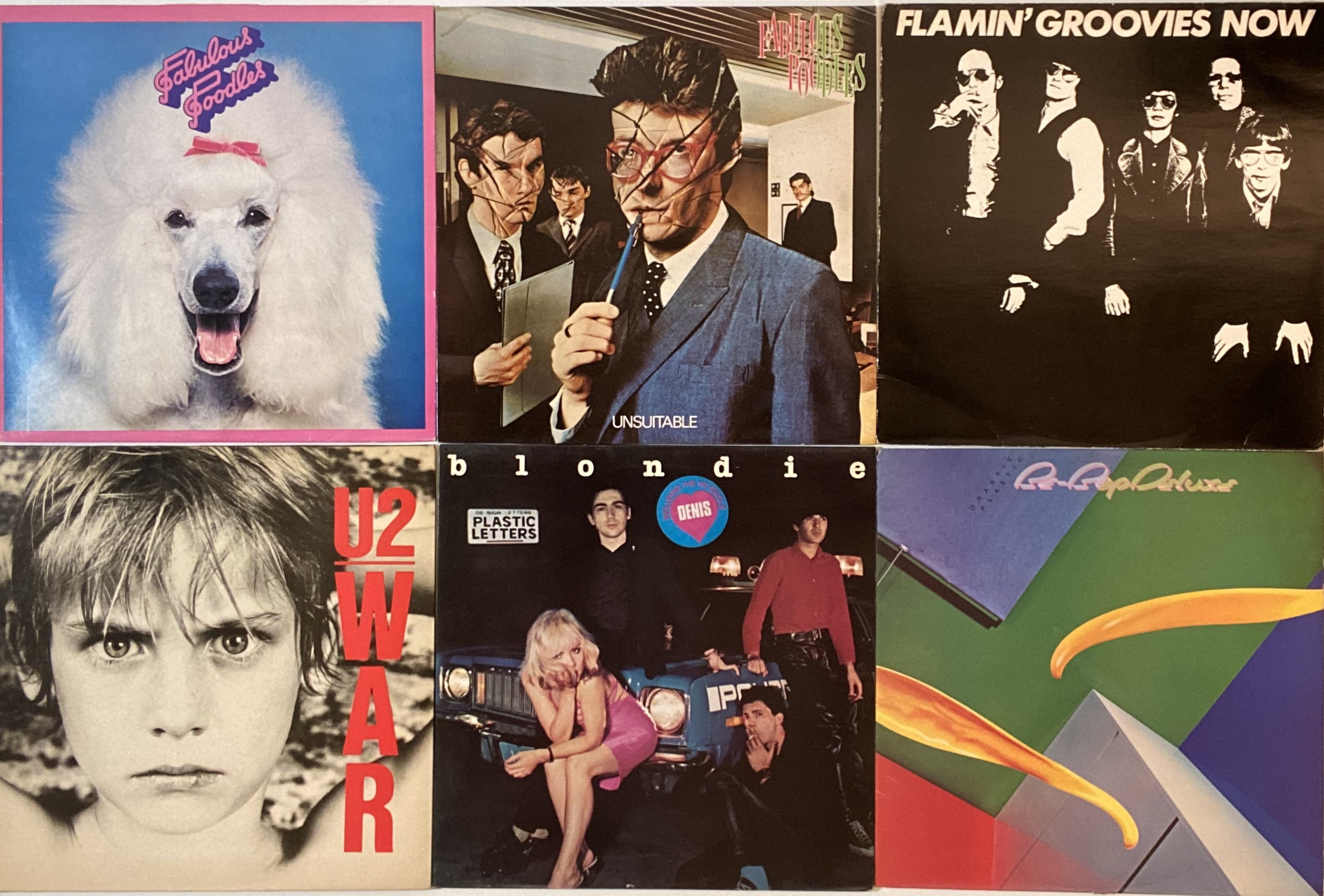 Lot 708 - PUNK/ WAVE/ POP/ GLAM/ ALT - LPs/ 12"